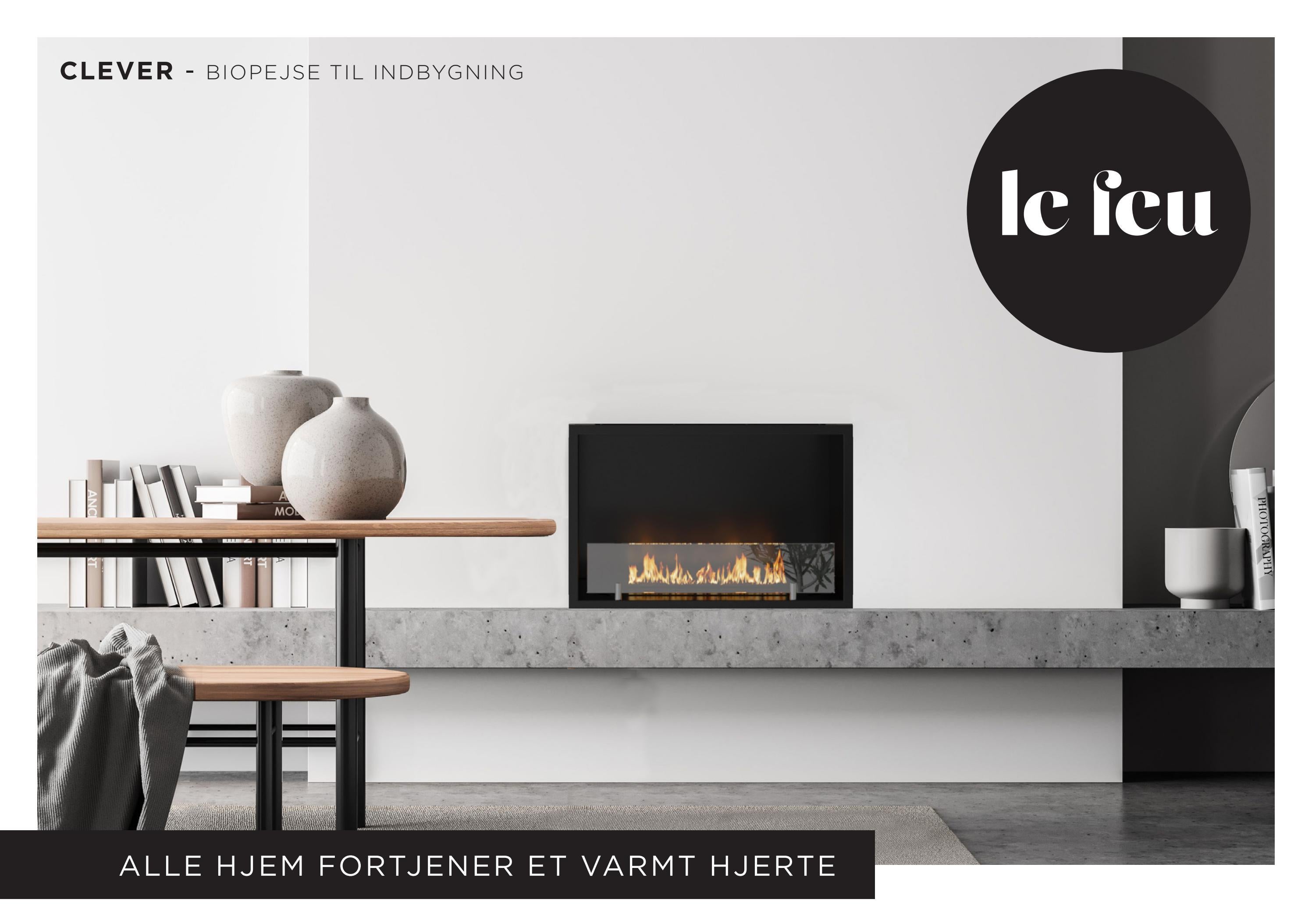 Le Feu - Clever - Biopejse til indbygning by LeFeu Official - Issuu