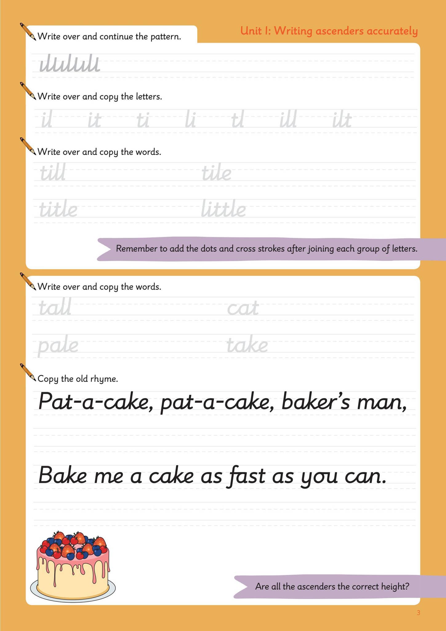 Happy Handwriting - Practice Book 3 by Collins - Issuu