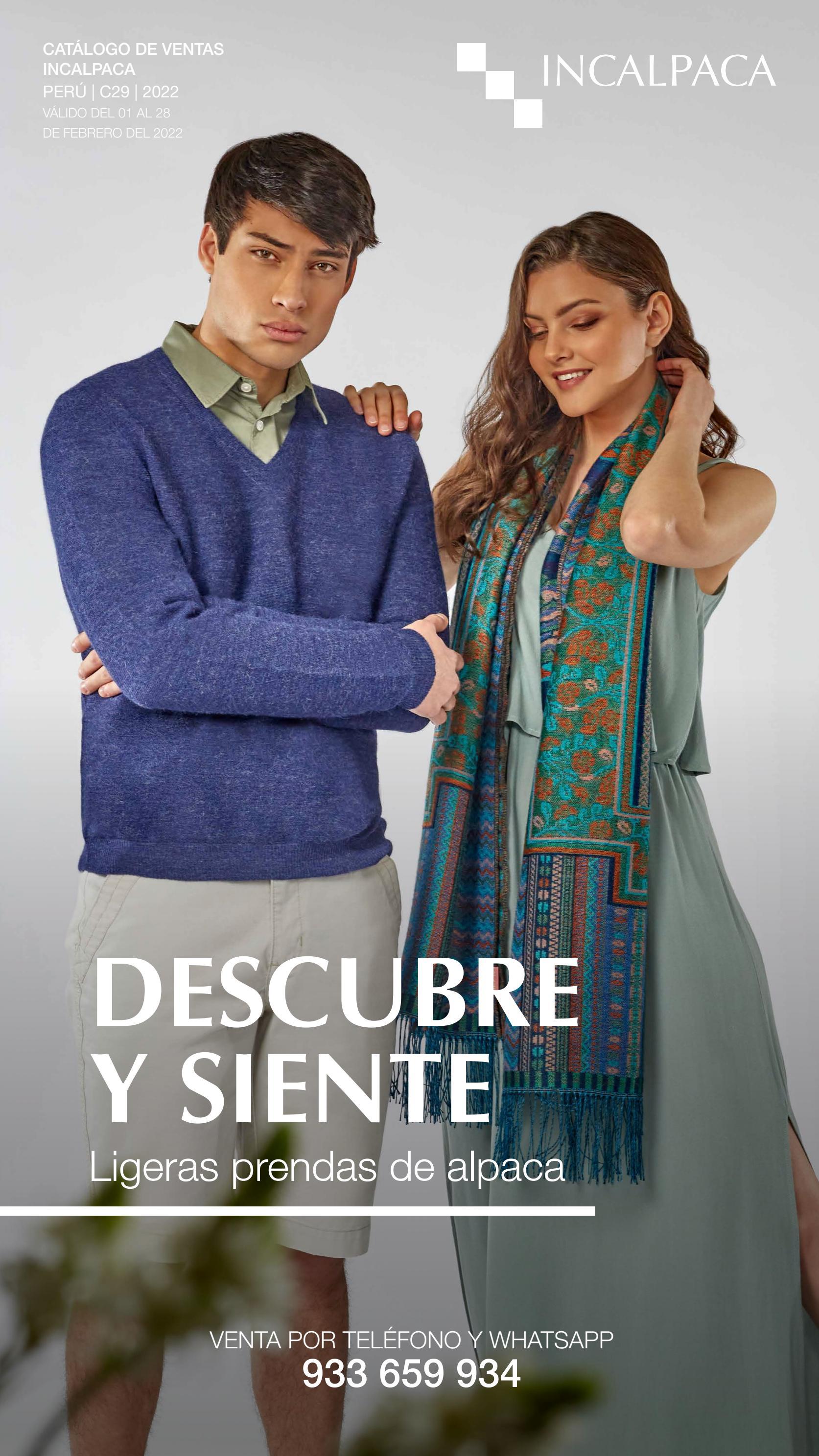 INCALPACA – Catálogo de Venta PERÚ │ C29 │ 2021 by INCALPACA TPX - Issuu