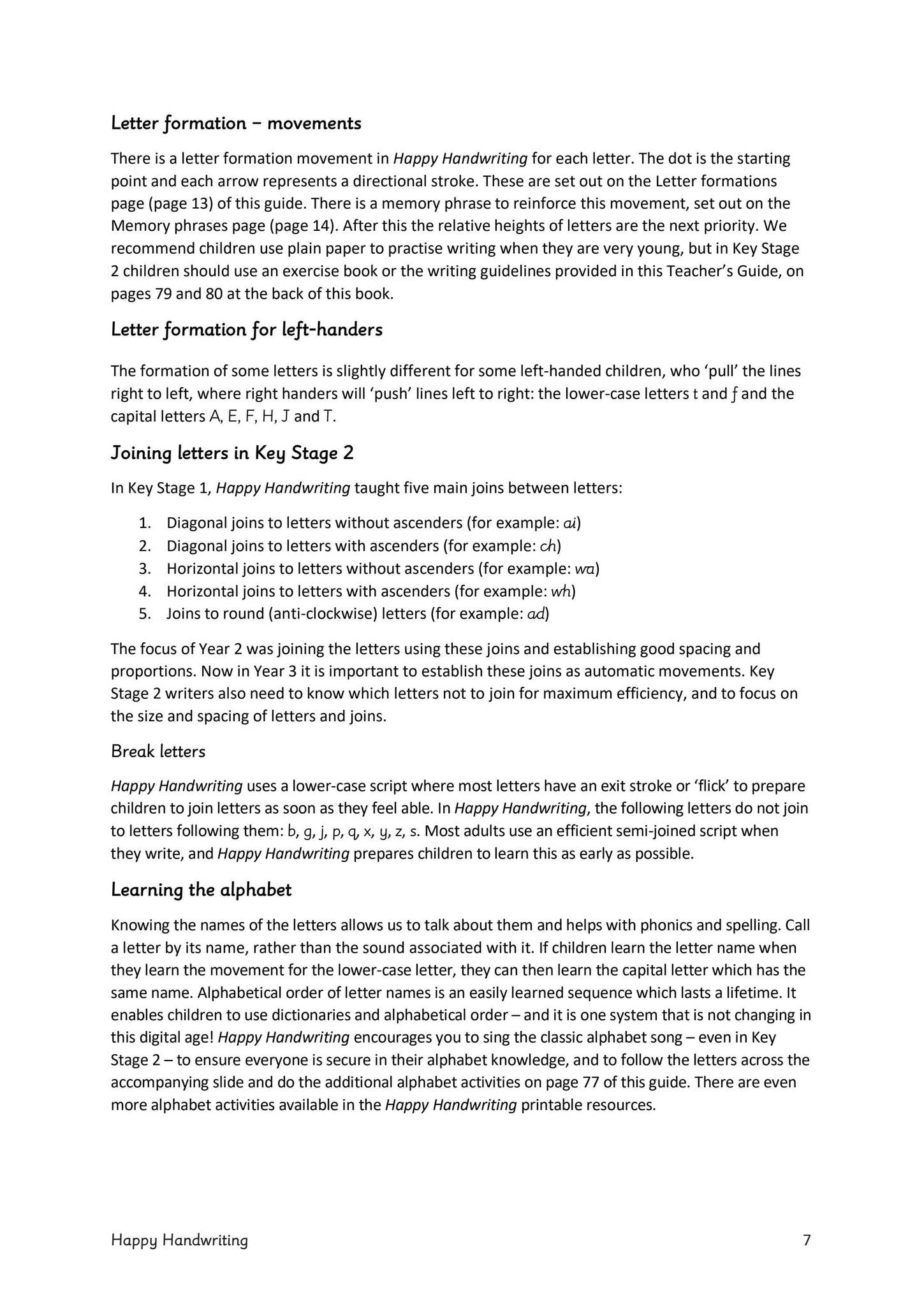 Happy Handwriting - Teacher's Guide 3 by Collins - Issuu