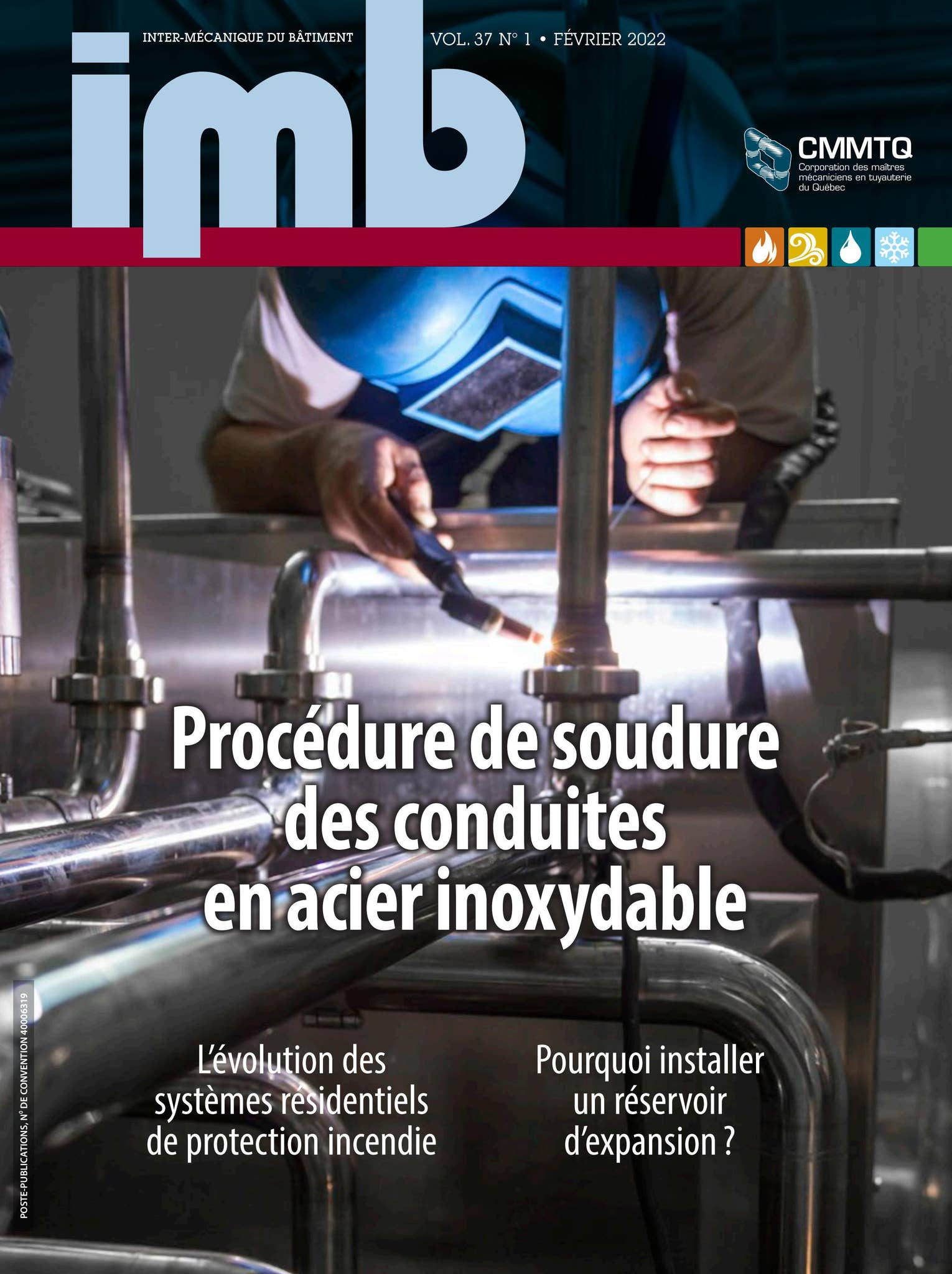 Revue IMB | Vol. 37, n° 1 | Février 2022 by CMMTQ - Issuu