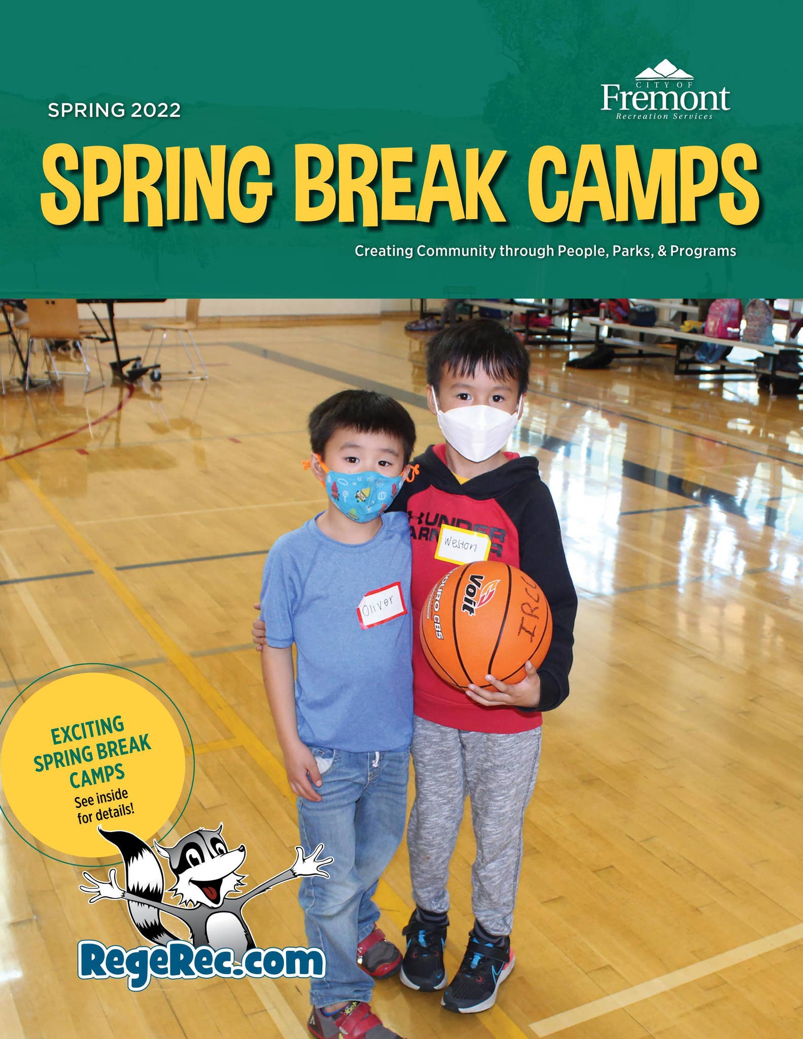 Spring Break Camps 2022 by City of Fremont Parks & Recreation - Issuu