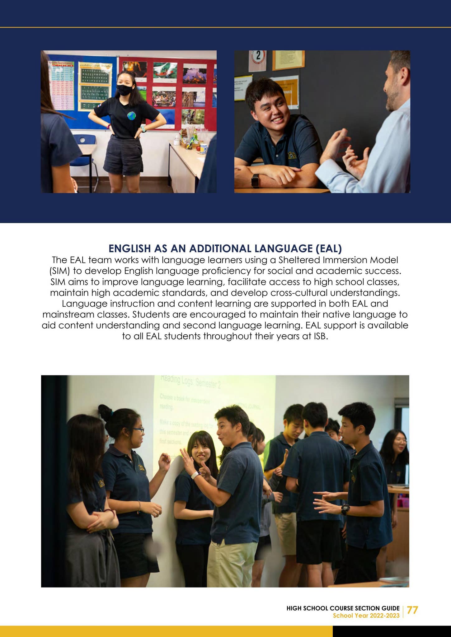 ISB 2022 High School Course Selection Guide by InternationalSchoolBangkokISB - Issuu