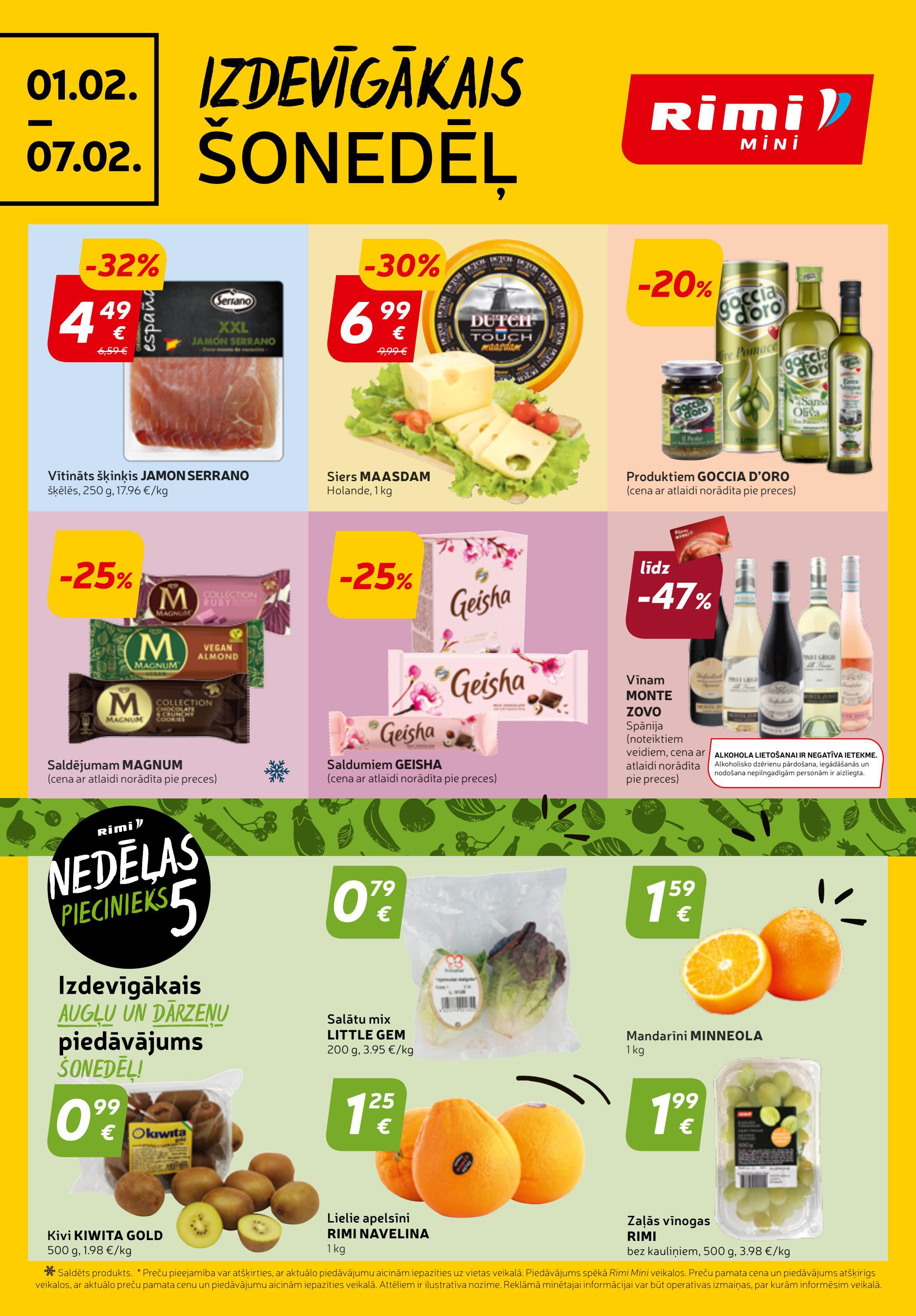 Rimi Mini piedāvājumi 01.02.-07.02.2022. by Rimi - Issuu