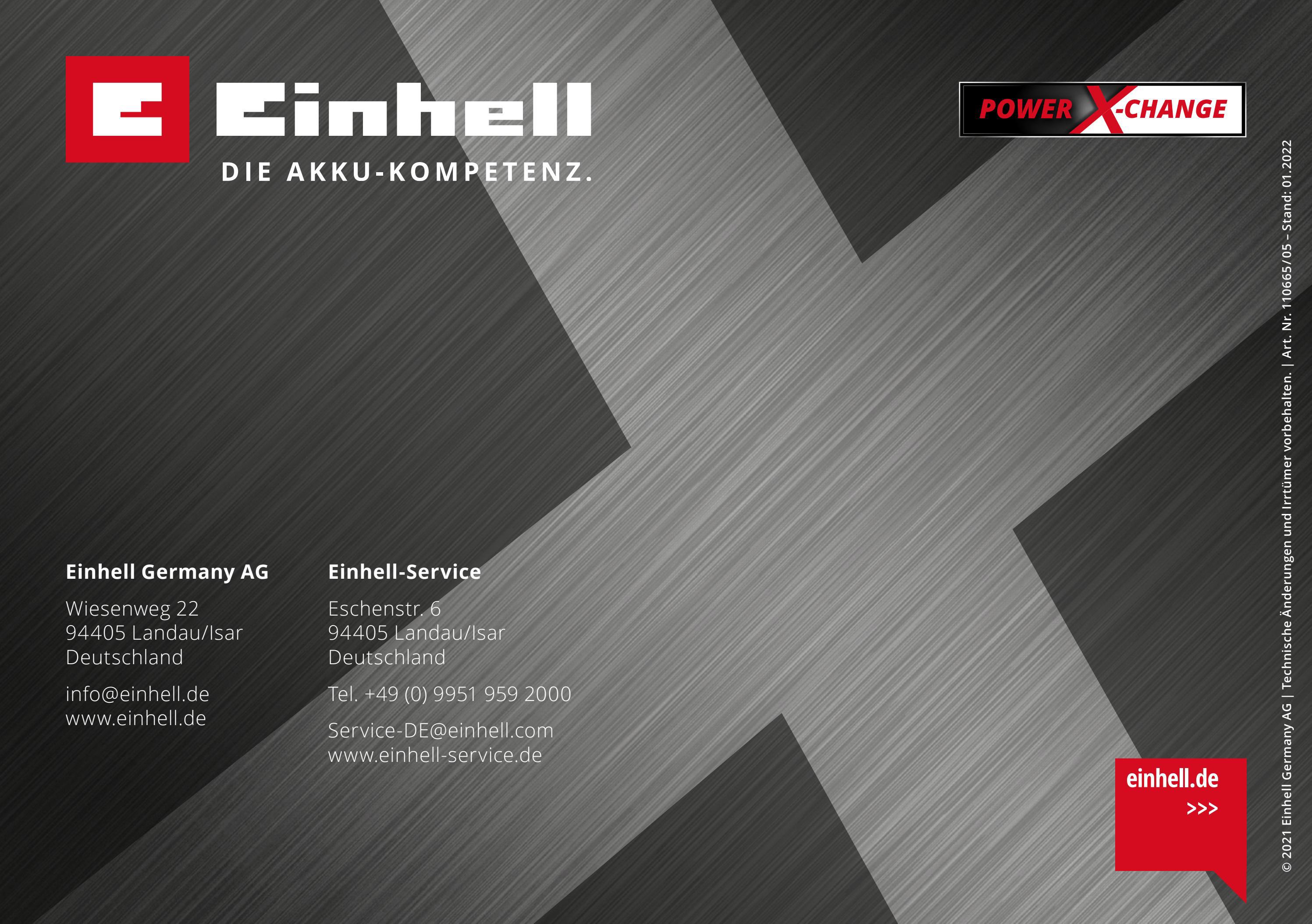 Einhell. Die Akku-Kompetenz. by Einhell Germany AG - Issuu
