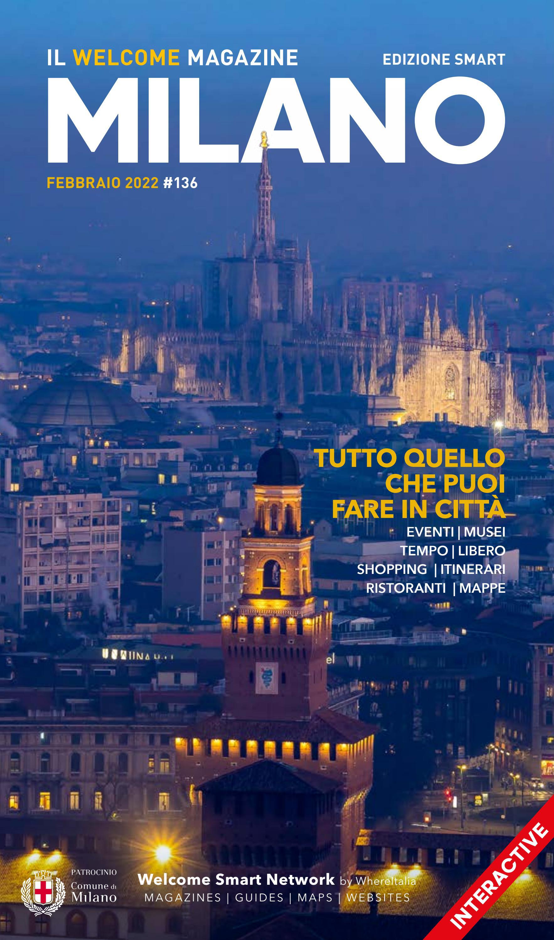 Milano Welcome Magazine n 136 febbraio 2022 by Welcome Smart Network ...