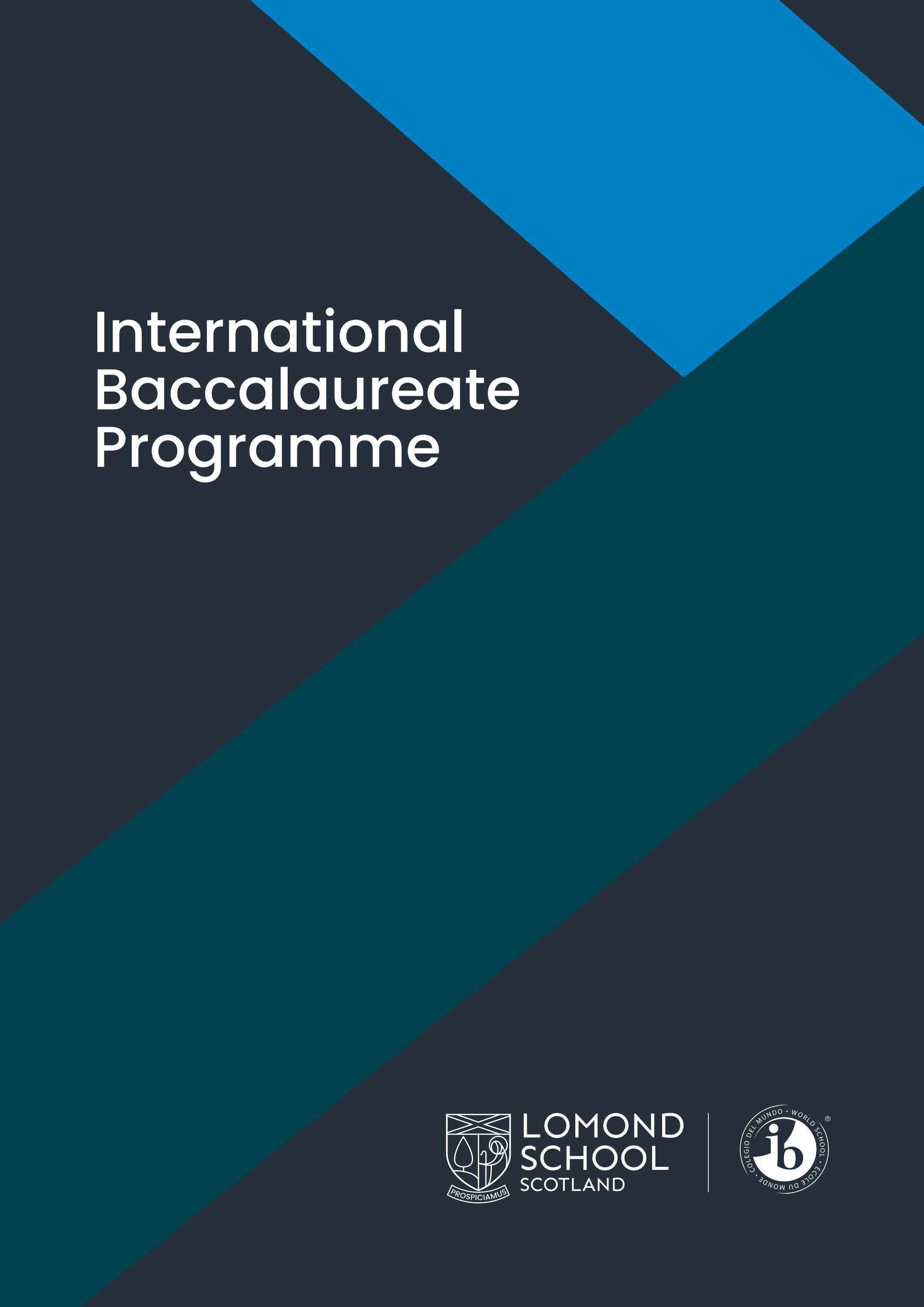 Lomond School International Baccalaureate (IDBP & IBCP) by ...