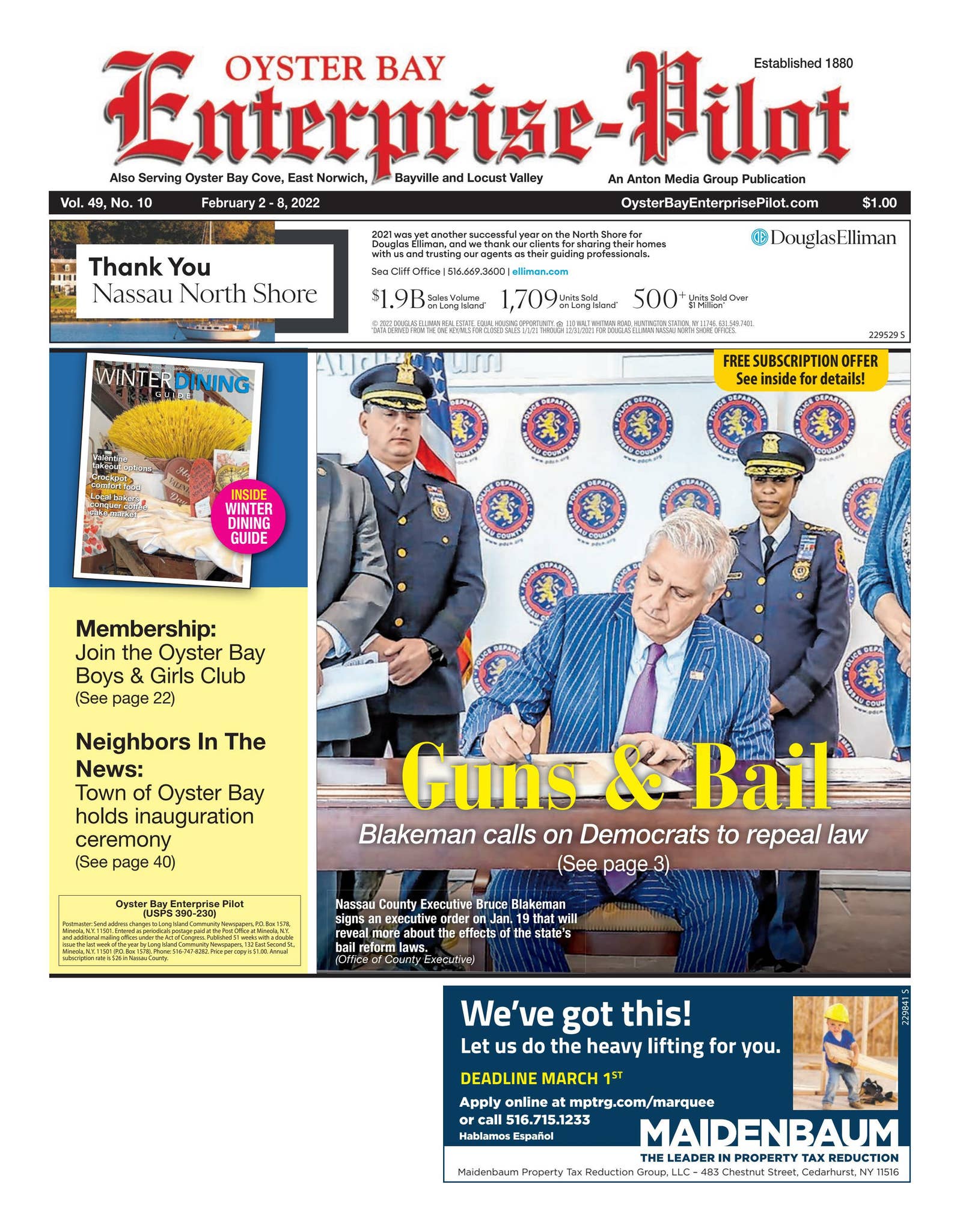 Oyster Bay Enterprise-Pilot by Anton Community Newspapers - Issuu