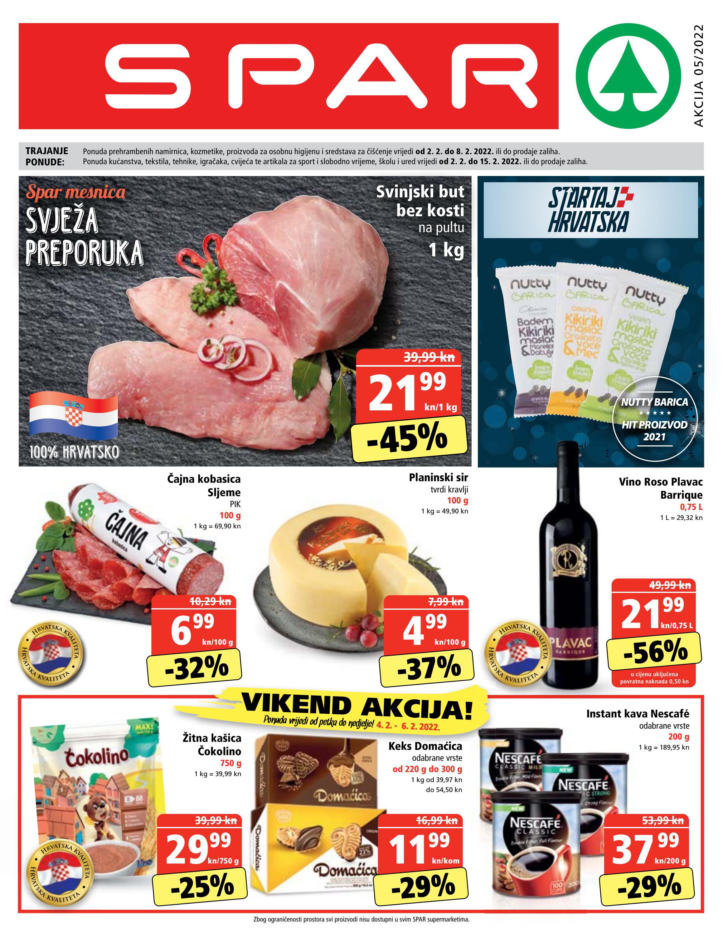 Spar katalog od 02.-15.02.2022. by Catalog.hr - Issuu