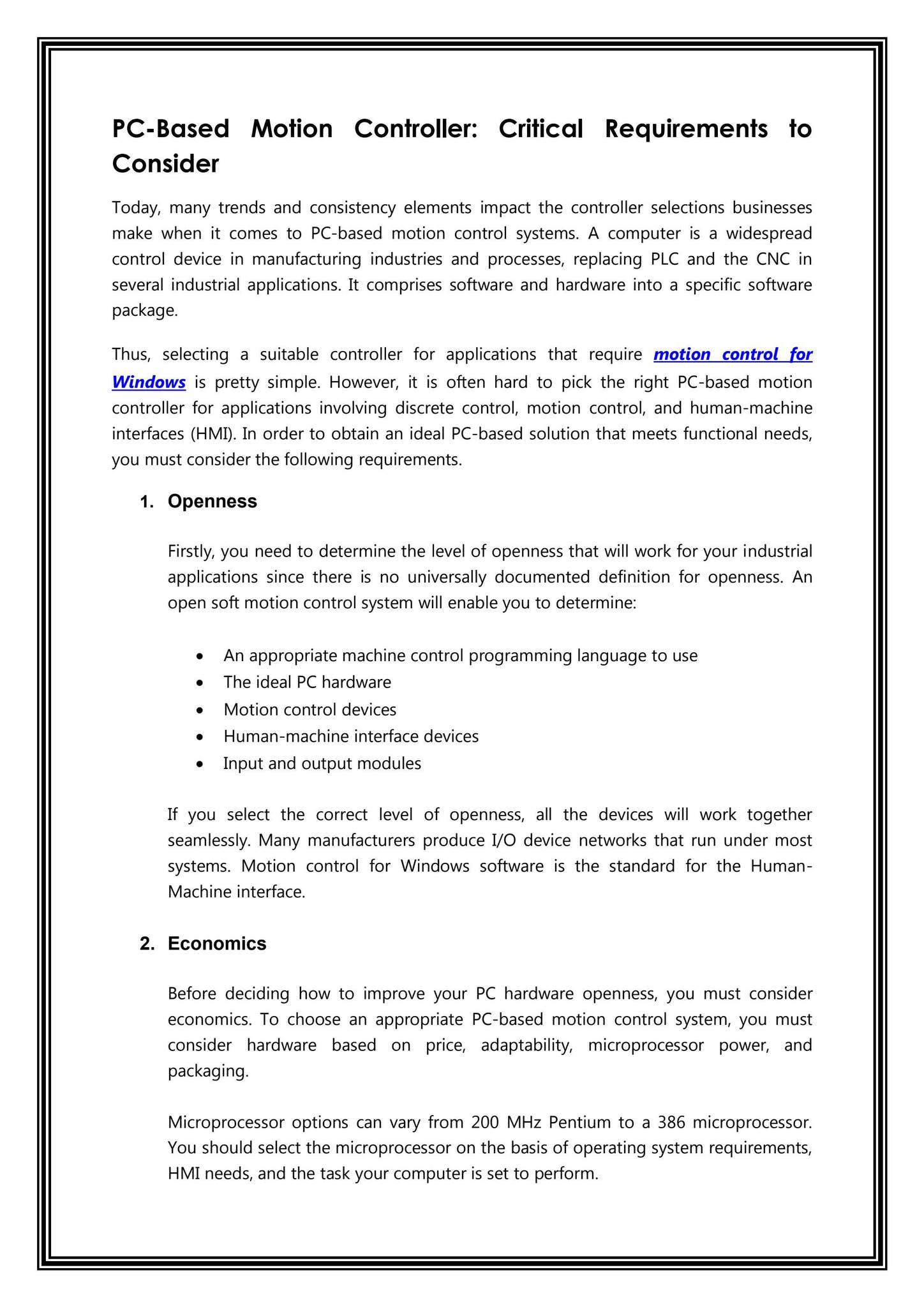 PC-Based Motion Controller by Kingstar - Issuu