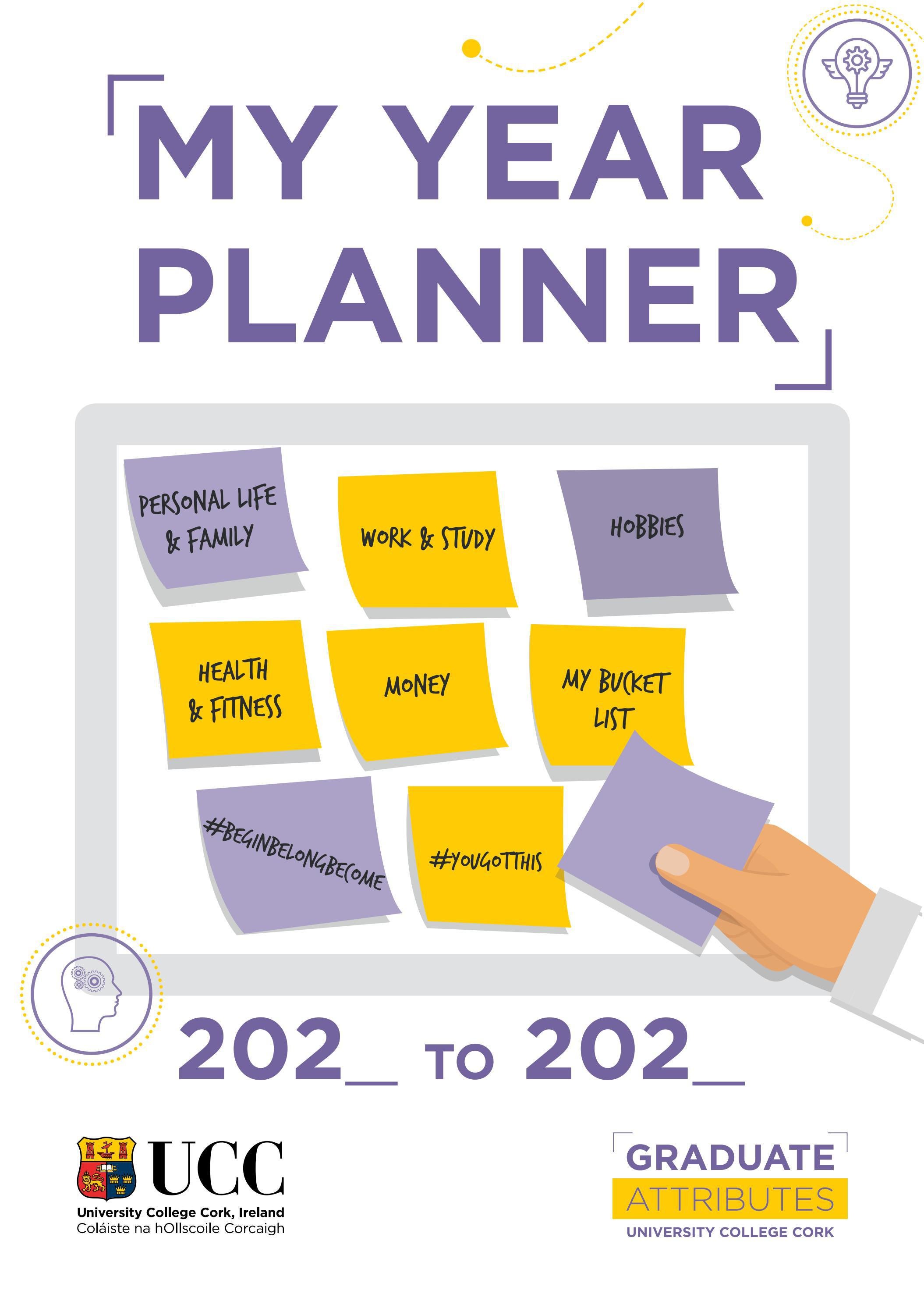Year Planner Booklet by discoverUCC - Issuu