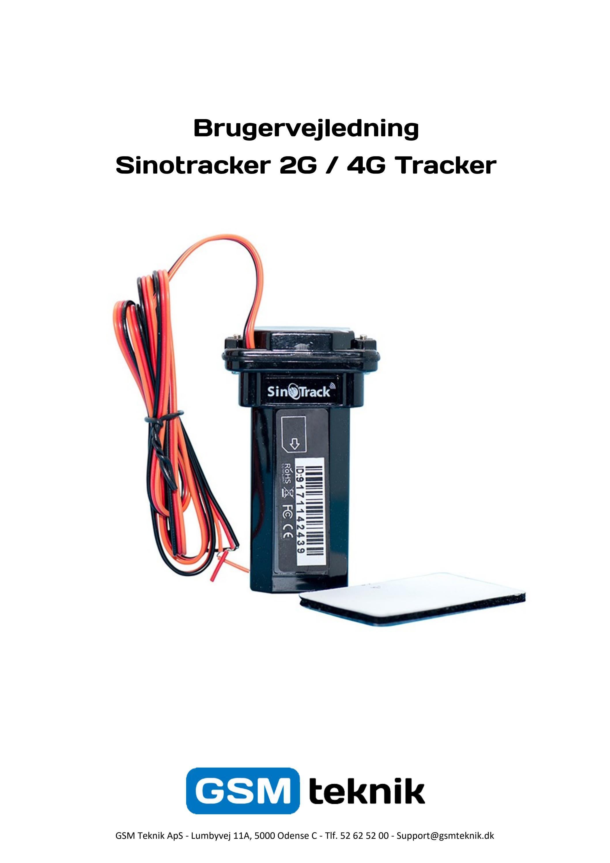 Sinotracker GPS - Brugervejledning DK by GSM Teknik - Issuu