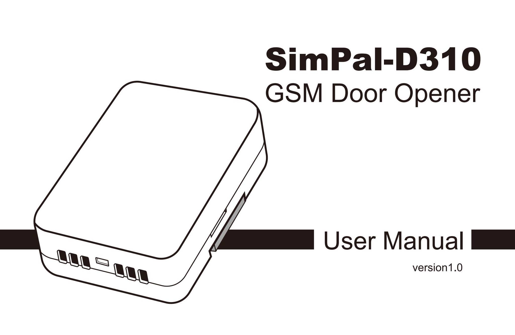 SimPal D310 - Brugervejledning ENG by GSM Teknik - Issuu