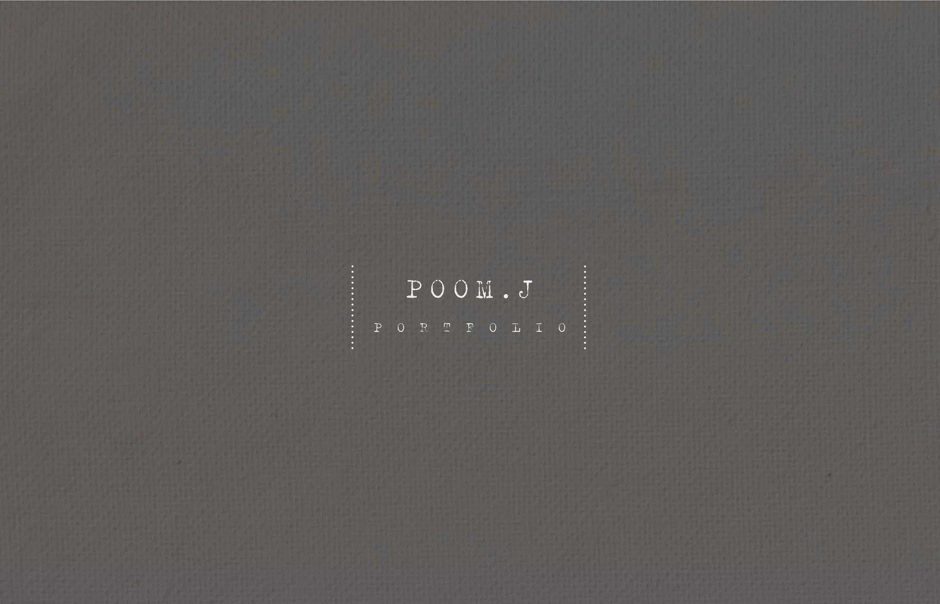 PAKPOOM J. PORTFOLIO by Proom Poom - Issuu