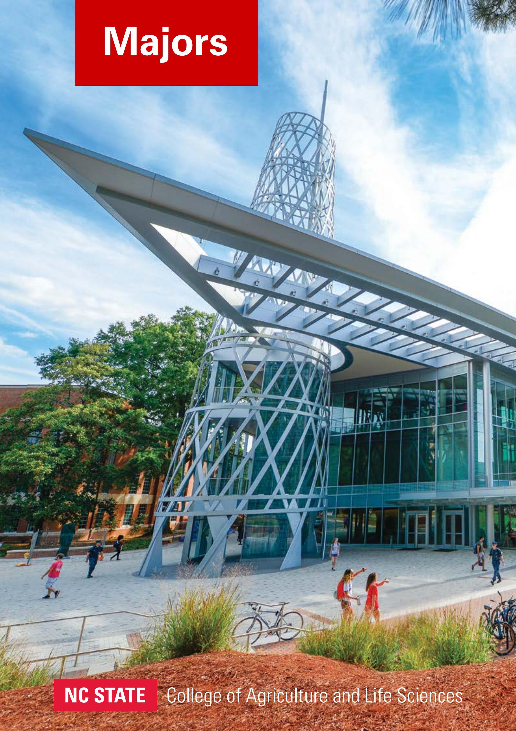 Undergraduate programs offered at the College of Agriculture and Life ...