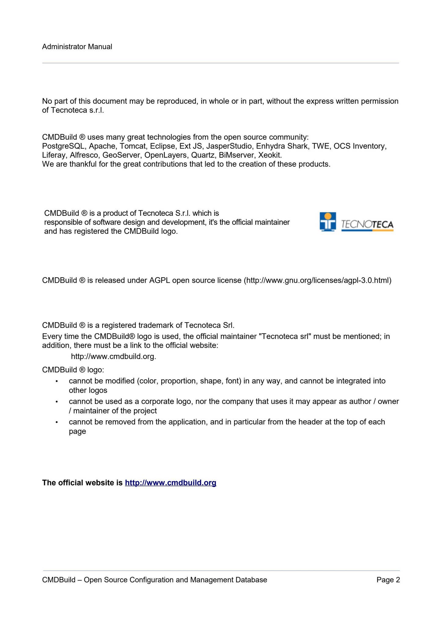 English CMDBuild Administrator Manual by Tecnoteca srl - Issuu