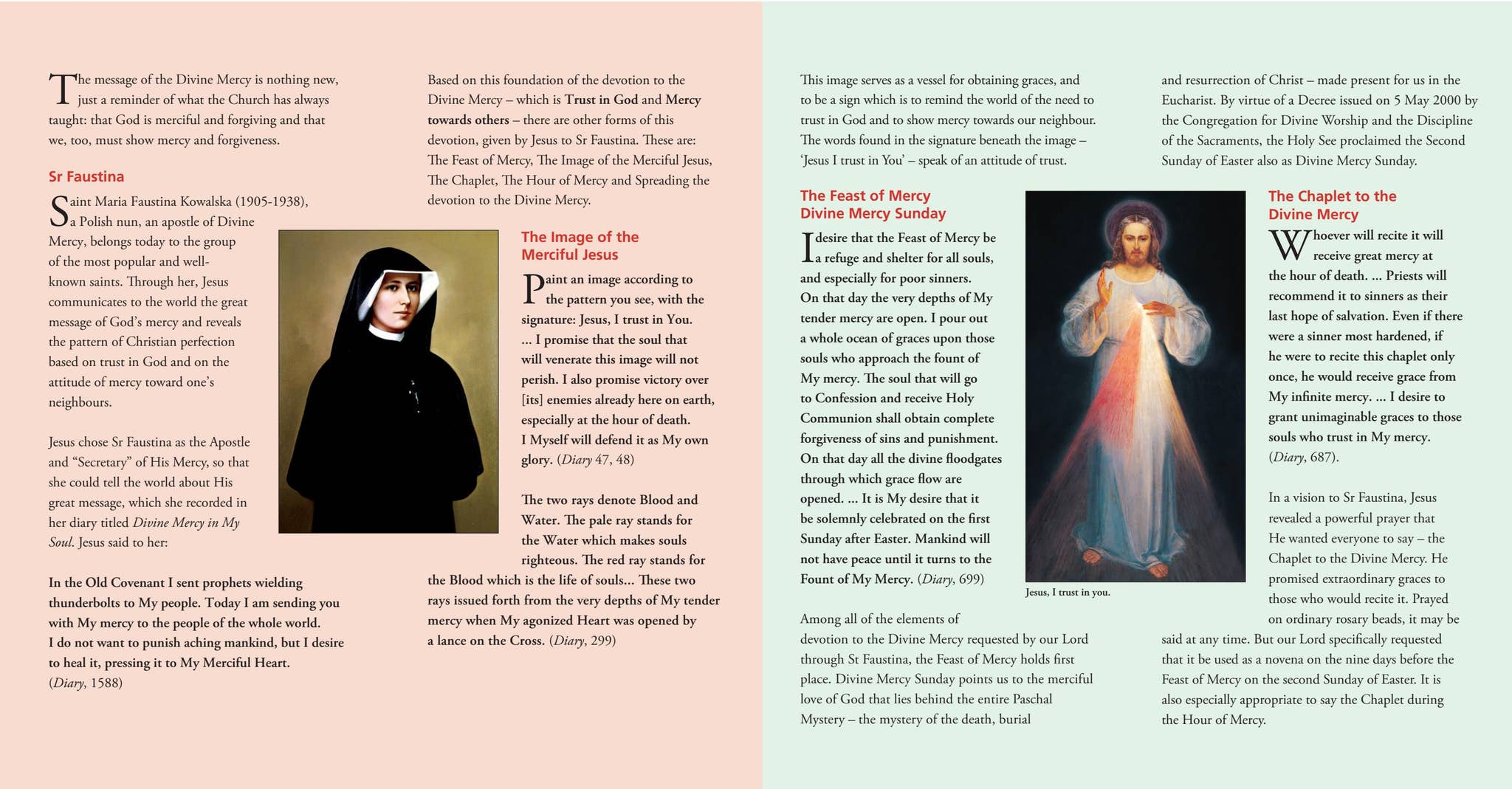 Divine Mercy Leaflet by Catholic Truth Society - Issuu