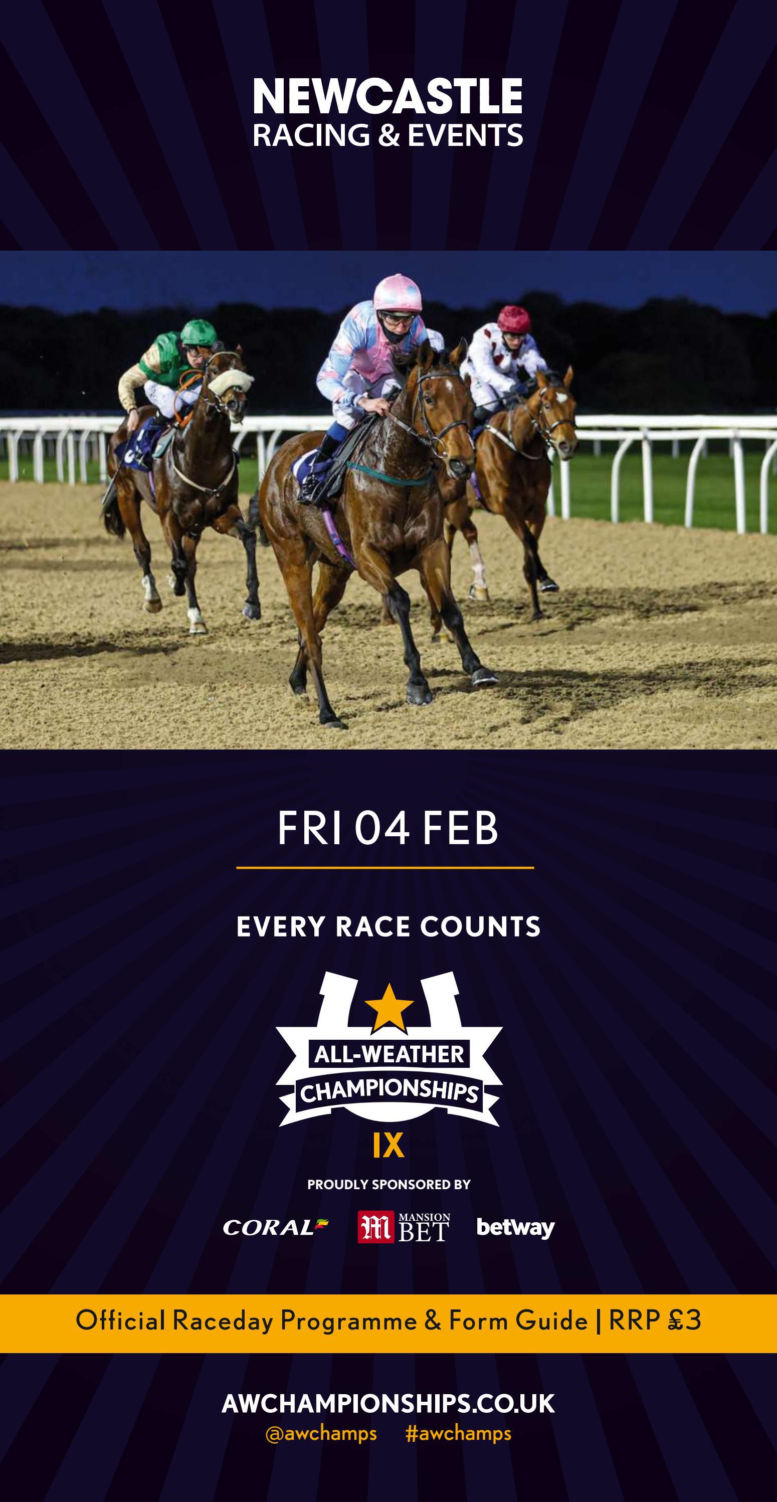 Newcastle Racecard - Friday 4th February by Arena Racing Company - Issuu