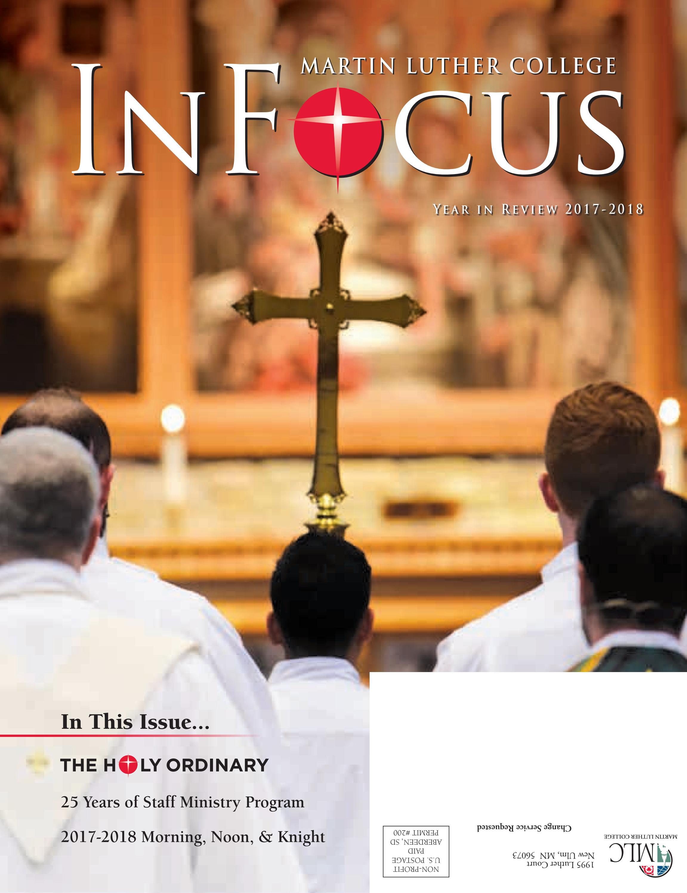InFocus - Year In Review 2017-2018 by Martin Luther College - Issuu