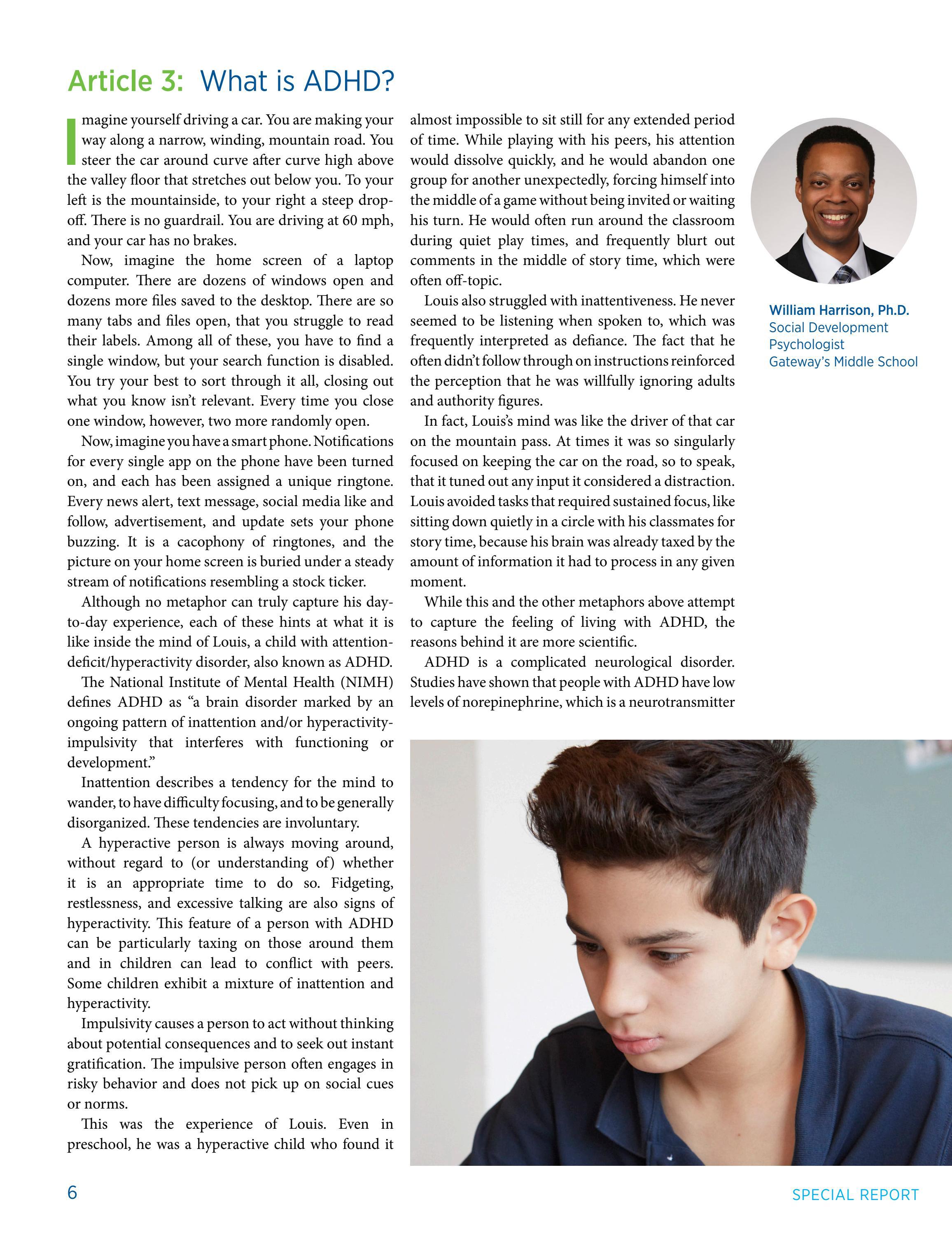 What is ADHD? by The Gateway School - Issuu