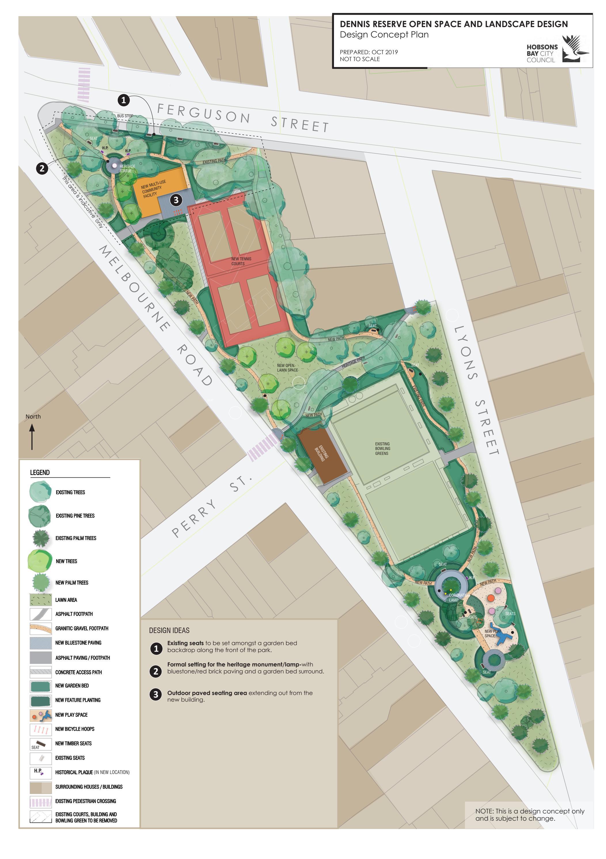 Concept landscaping plans and rationale by hobsonsbaycc - Issuu