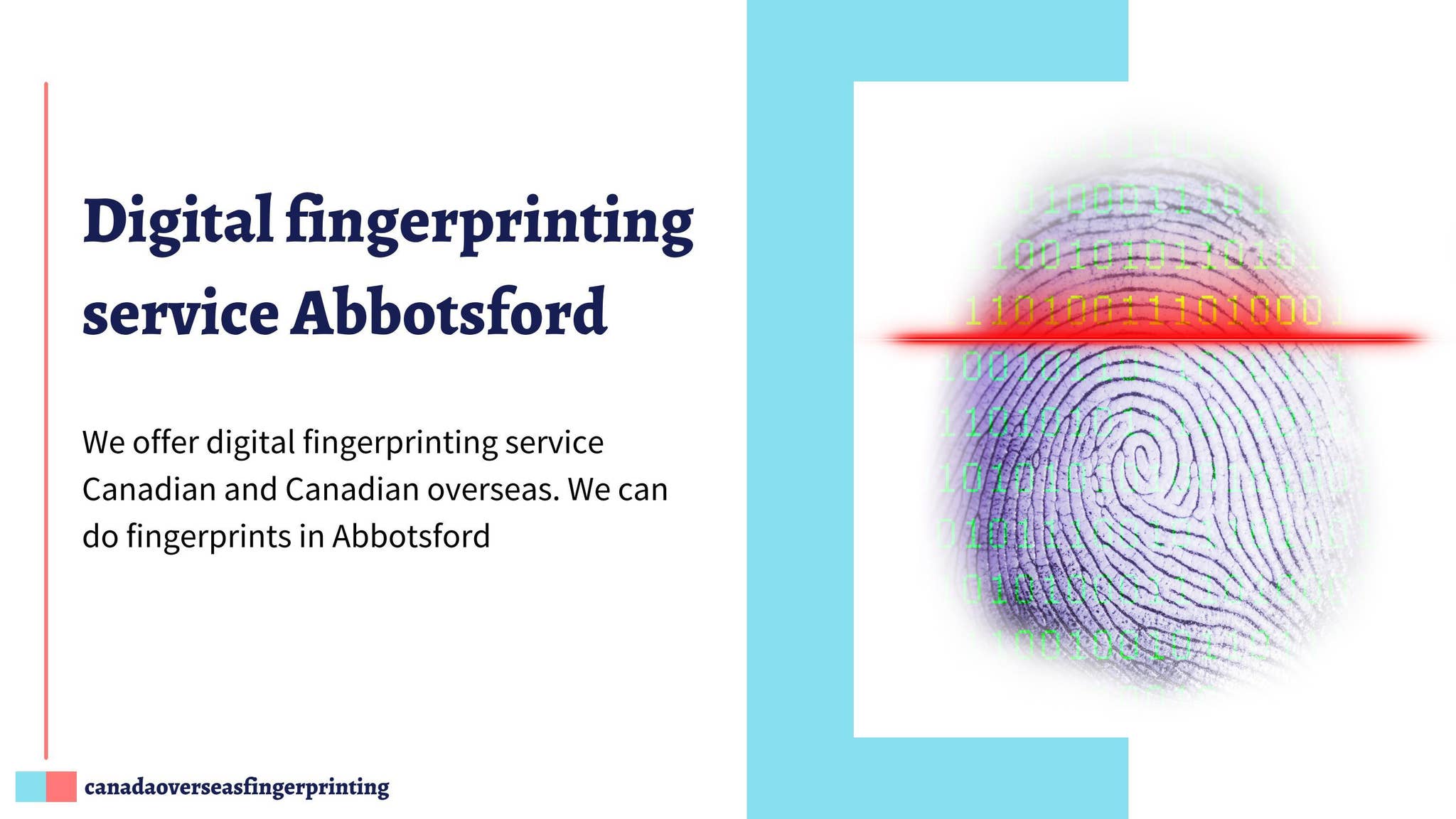 Digital fingerprinting service surrey by Canada Overseas Fingerprinting ...