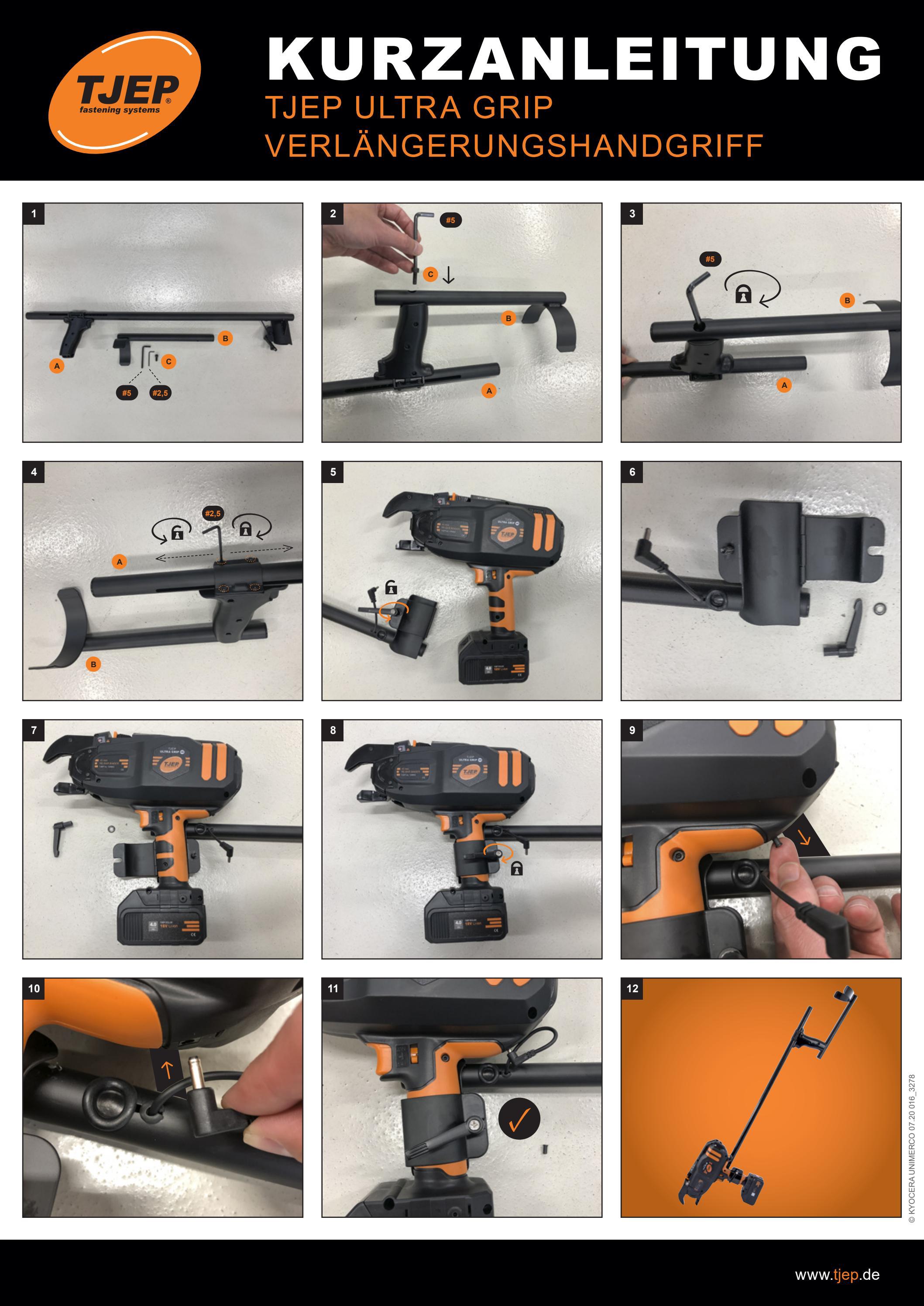 Quick Guide - Ultra Grip Extension Bar - DE by TJEP - Issuu