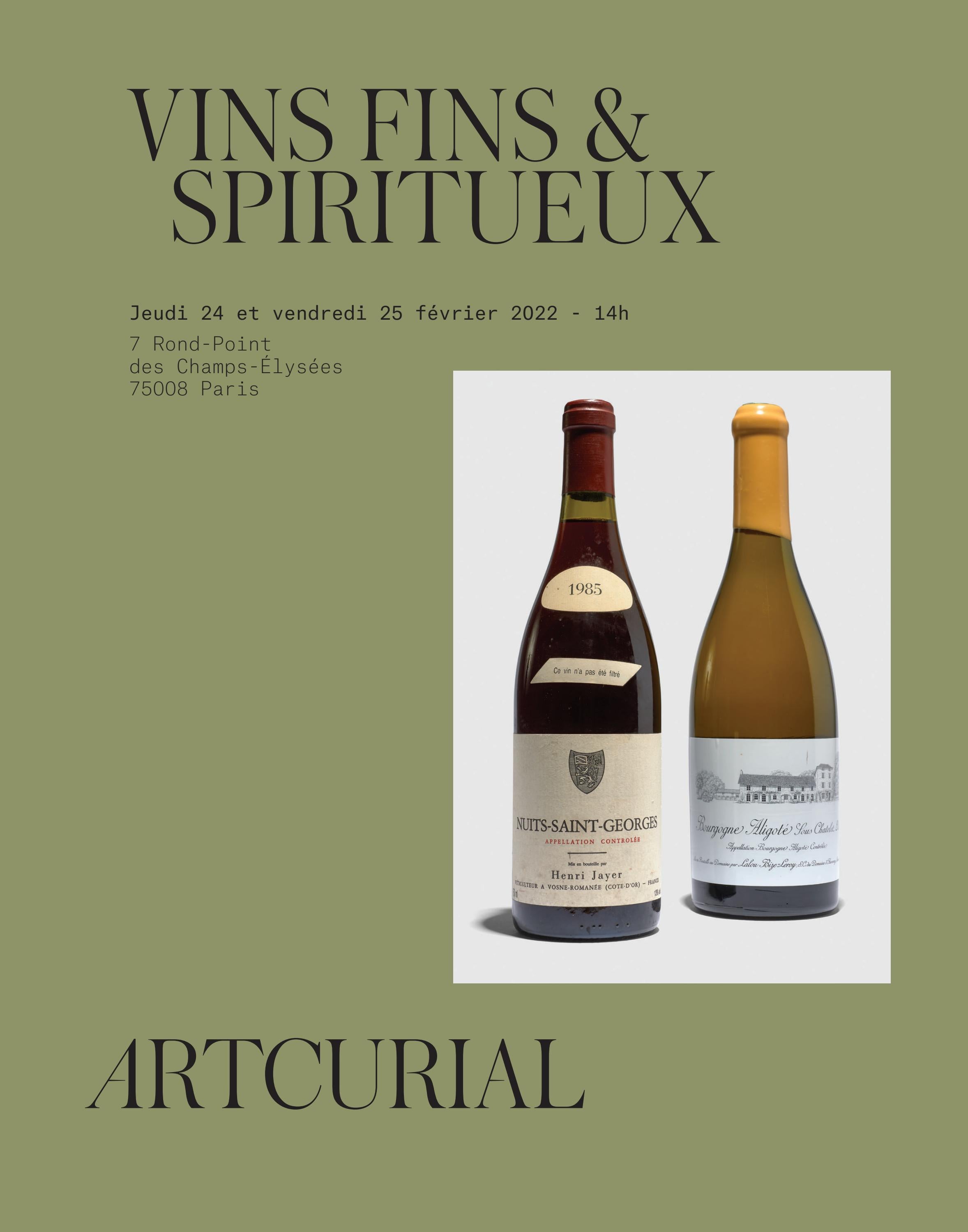 Vins fins & Spiritueux by Artcurial - Issuu