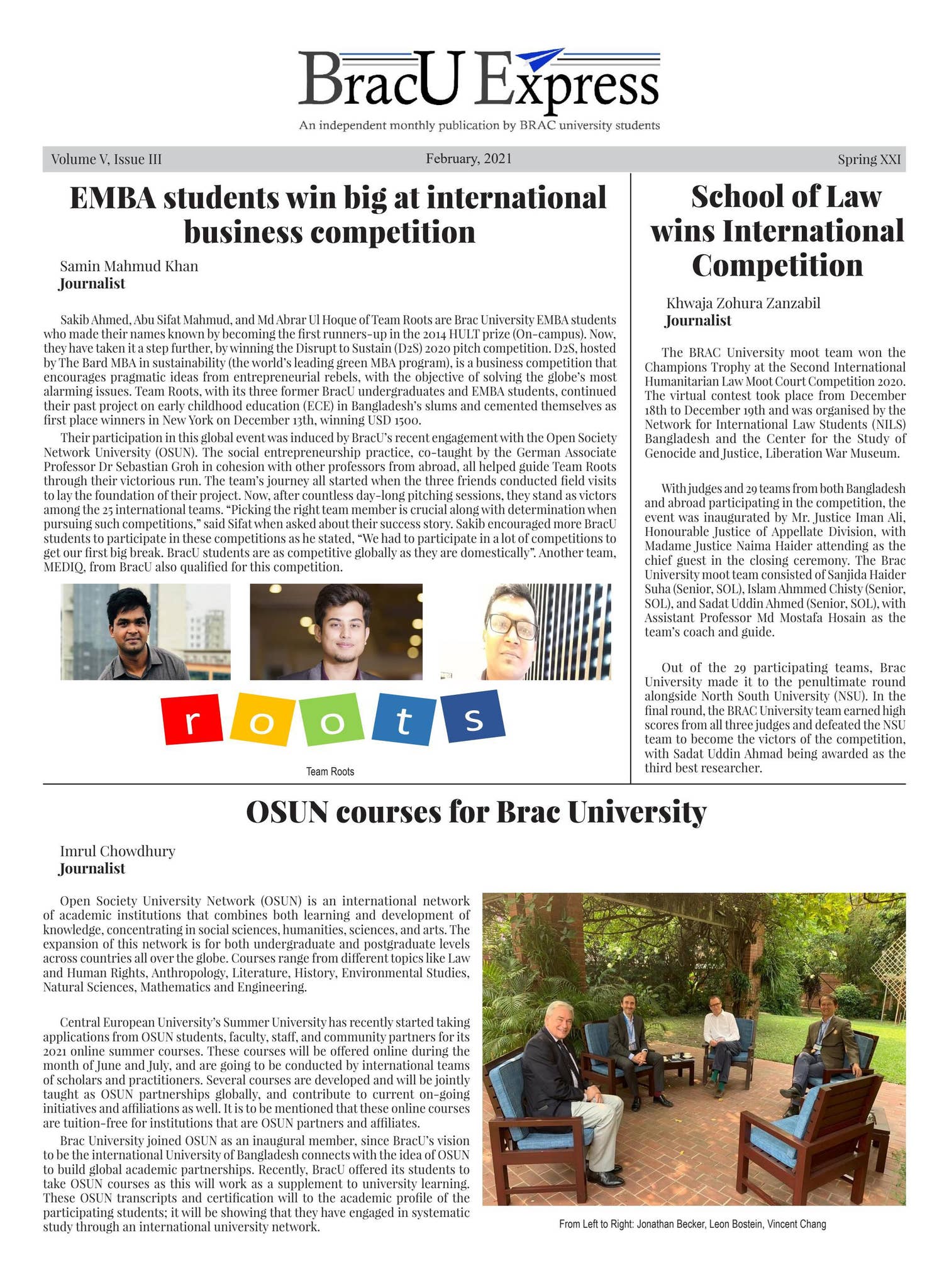 BRACU Express - Volume 5 Issue 3 by BRACU Express - Issuu