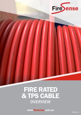 Fire Rated & TPS Cable Overview by firesenseaus - Issuu
