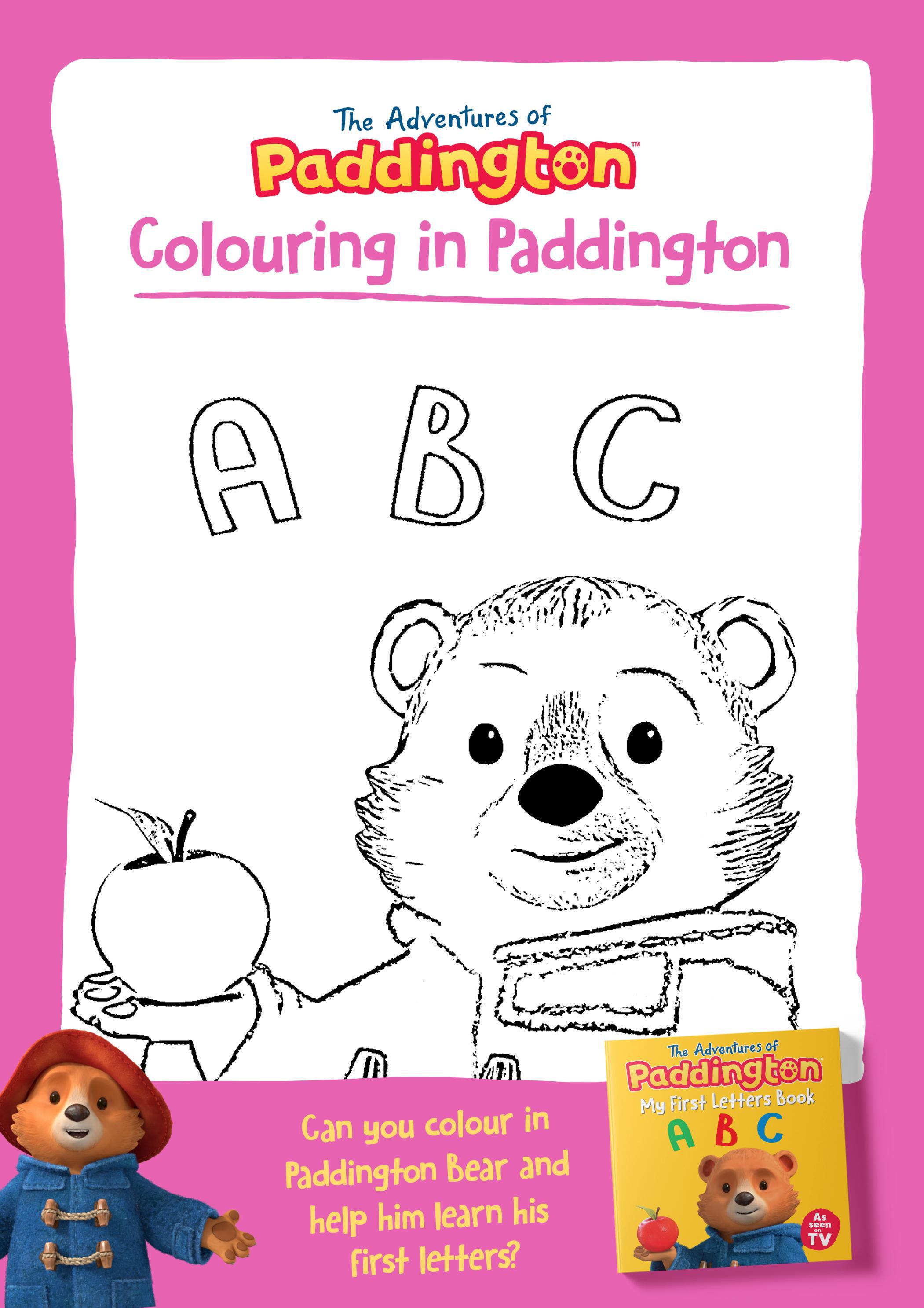 Colour in Paddington to learn your ABC! by harpercollinschildrens - Issuu