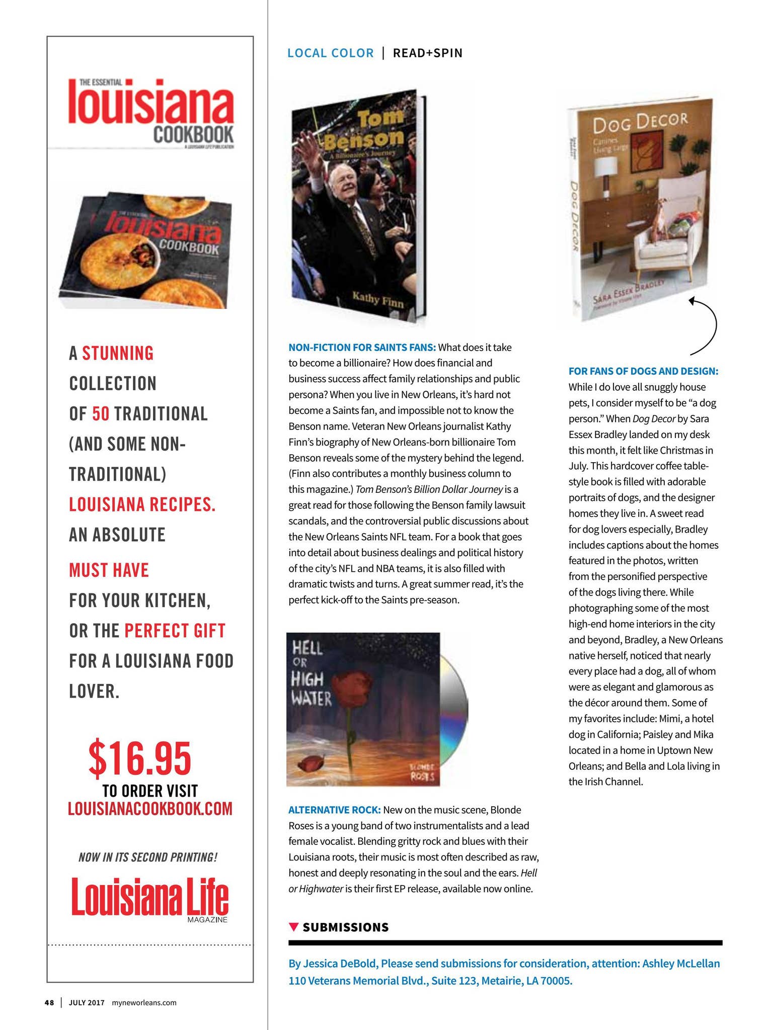 New Orleans Magazine July 2017 by Renaissance Publishing - Issuu