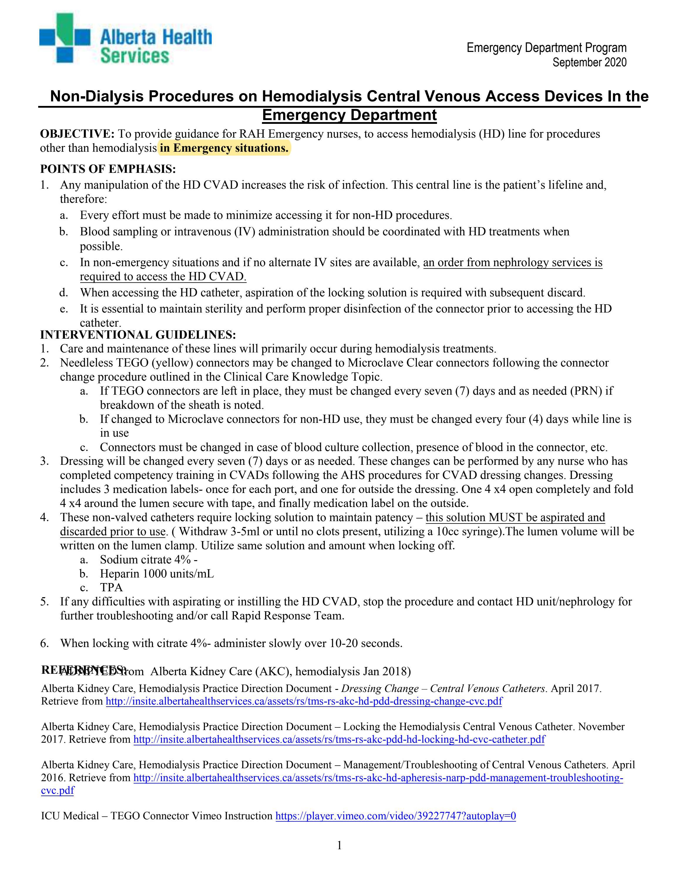 Accessing HD CVC in the ED by KEG - Issuu