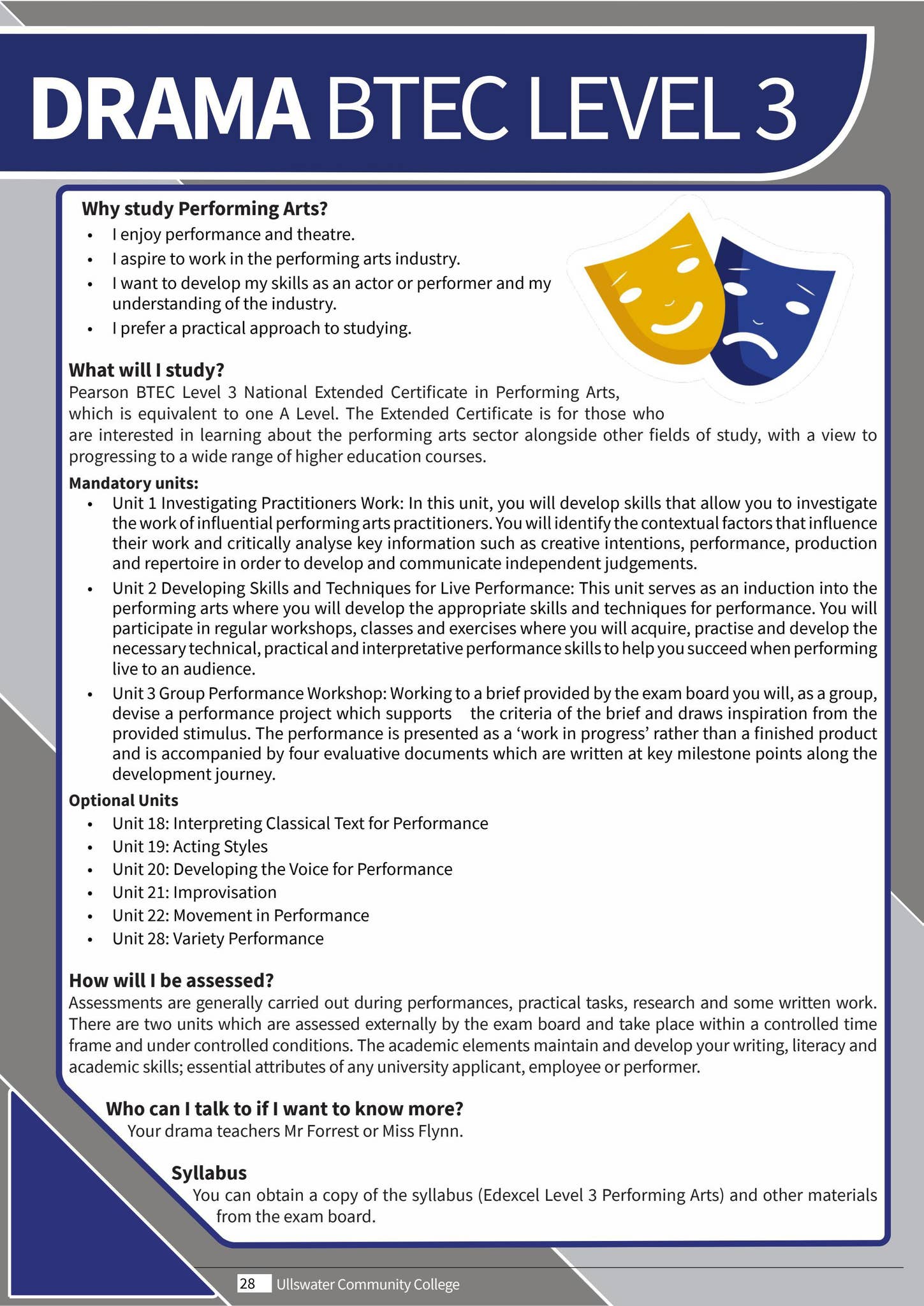 UCC 16+ Options 2022 by Ullswater Community College - Issuu