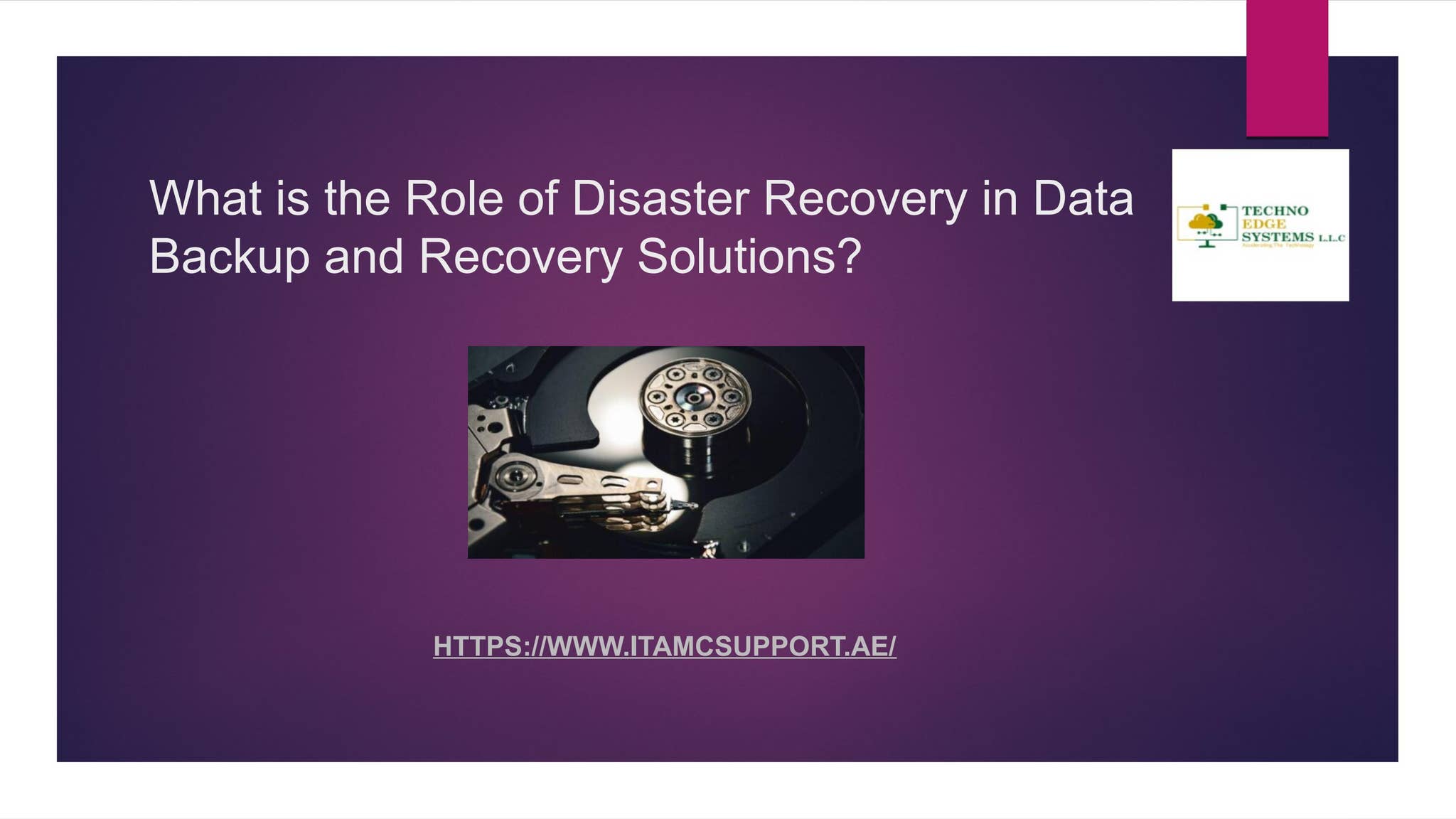What is the Role of Disaster Recovery in Data Backup and Recovery ...