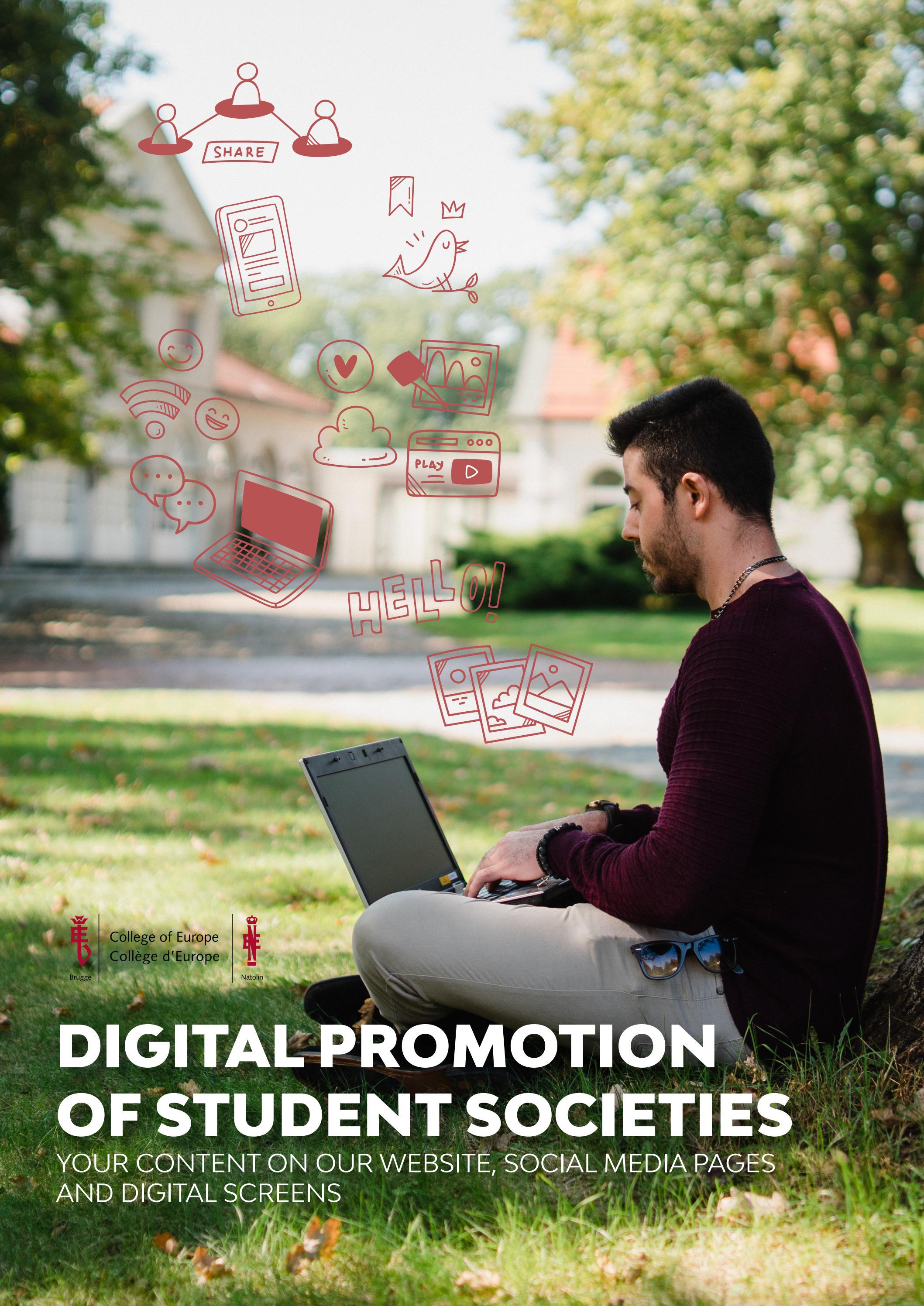 Digital Promotion of Student Societies by CollegeofEuropeNatolin - Issuu
