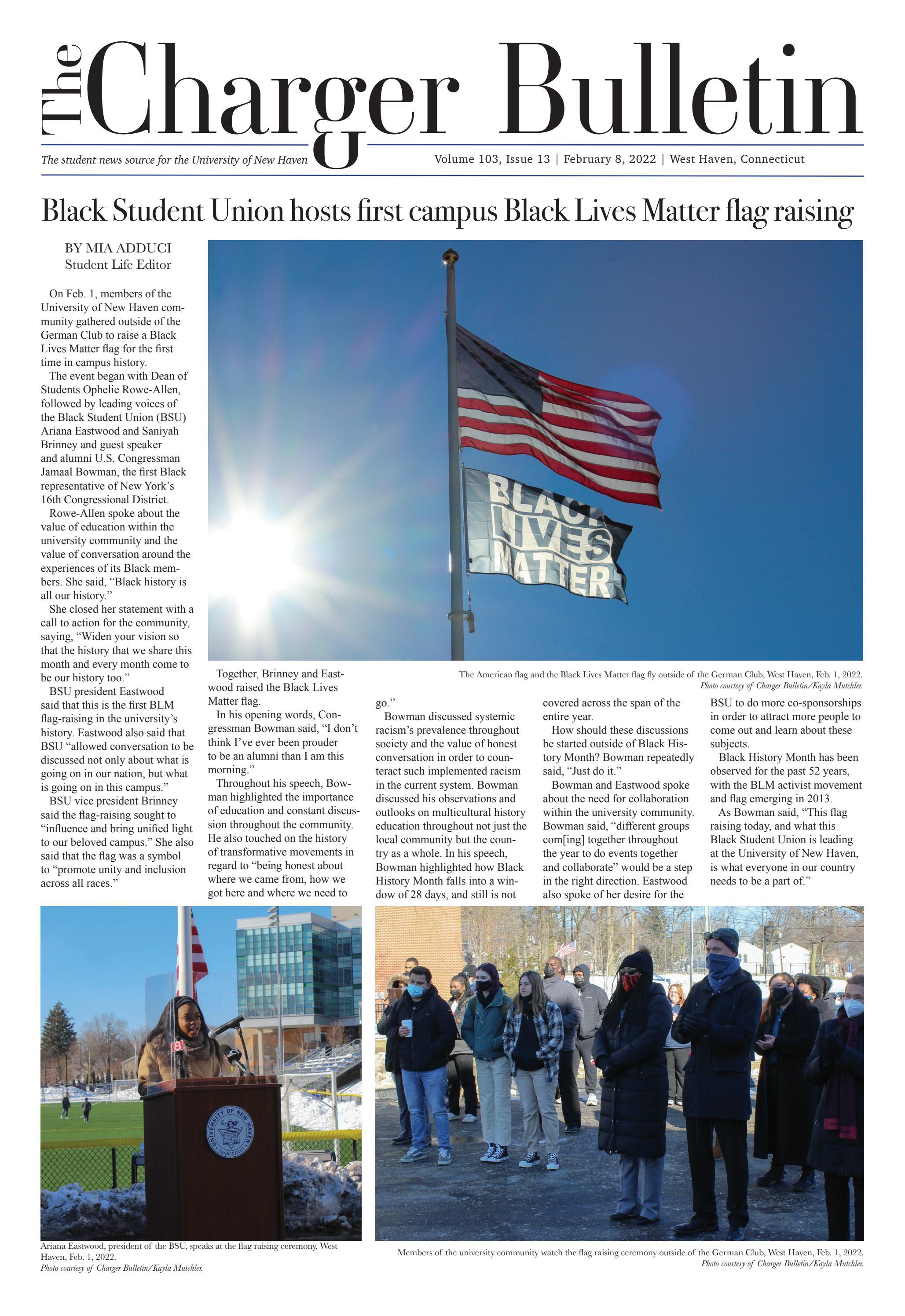 February 8, 2022 by The Charger Bulletin - Issuu