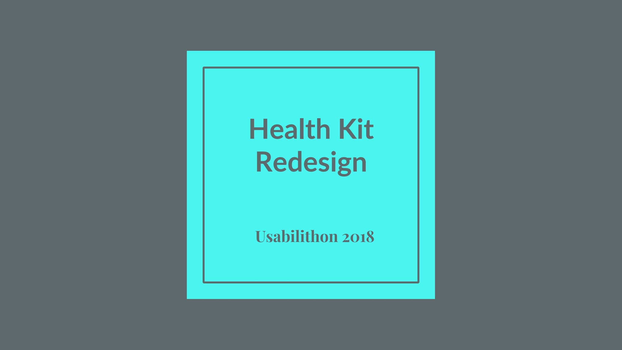 Usabilithon Design Champion by Somer Hand - Issuu