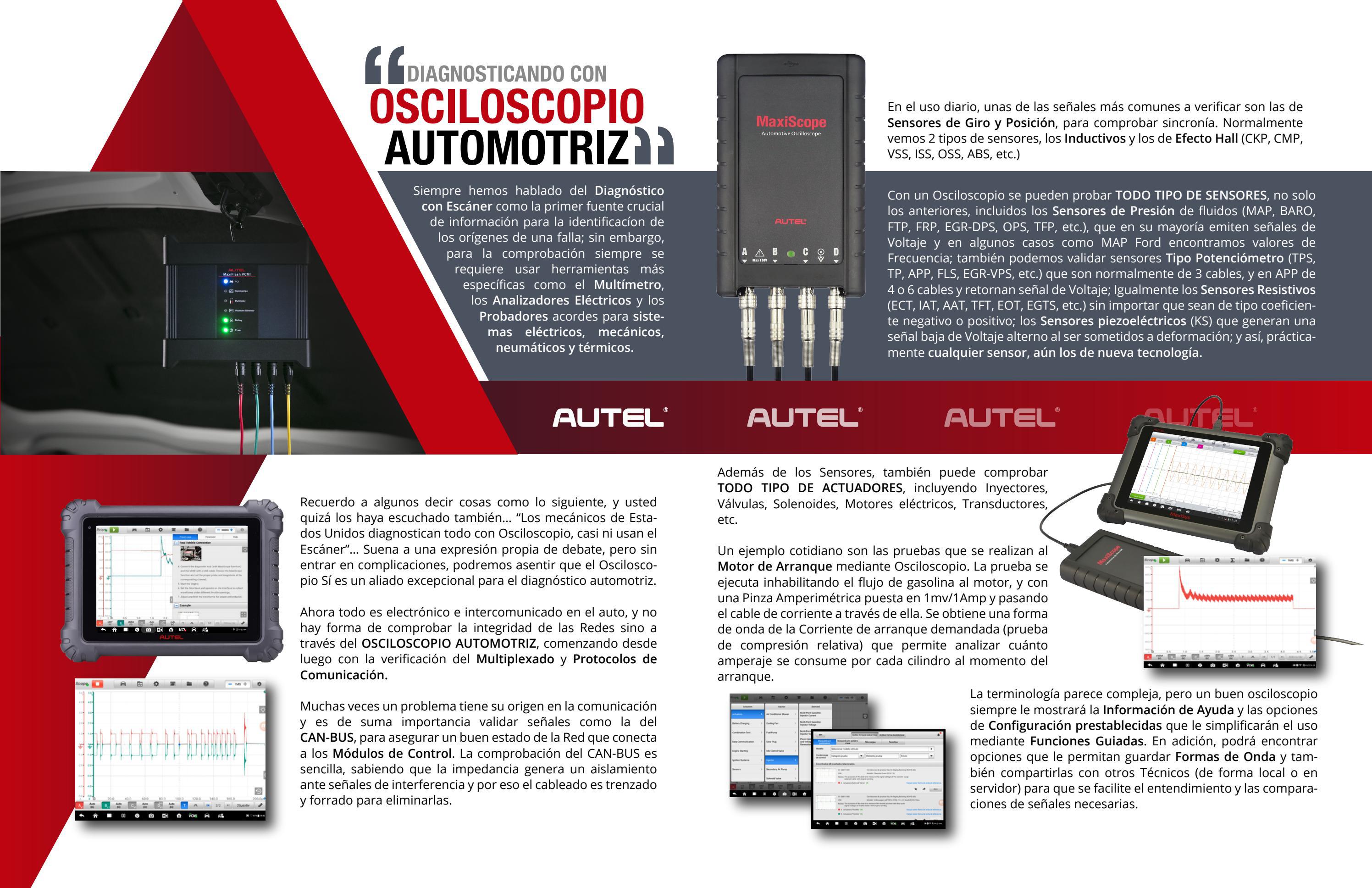 AUTEL-Diagnosticando con Osciloscopio Automotriz by autel.latinoamerica ...