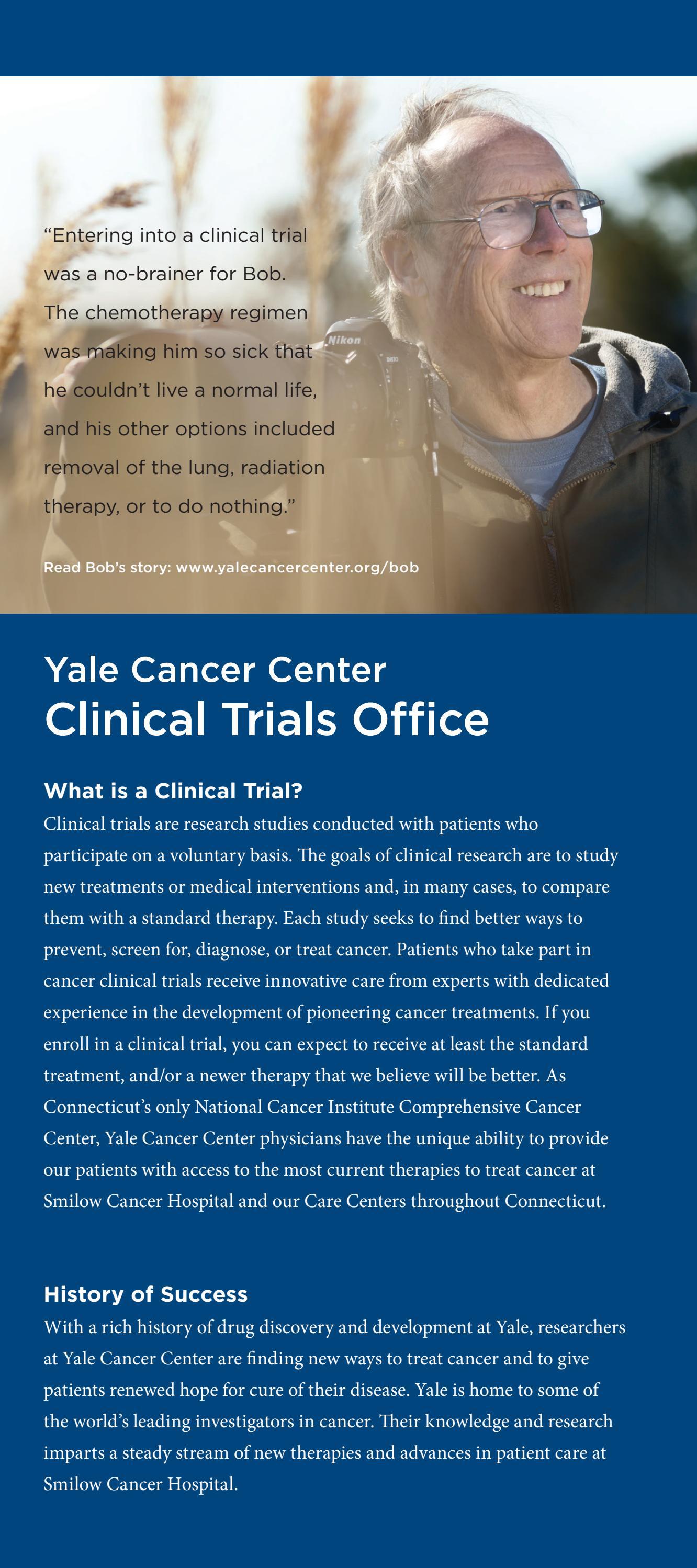 Yale Cancer Center Clinical Trials Office by Smilow Cancer Hospital and ...