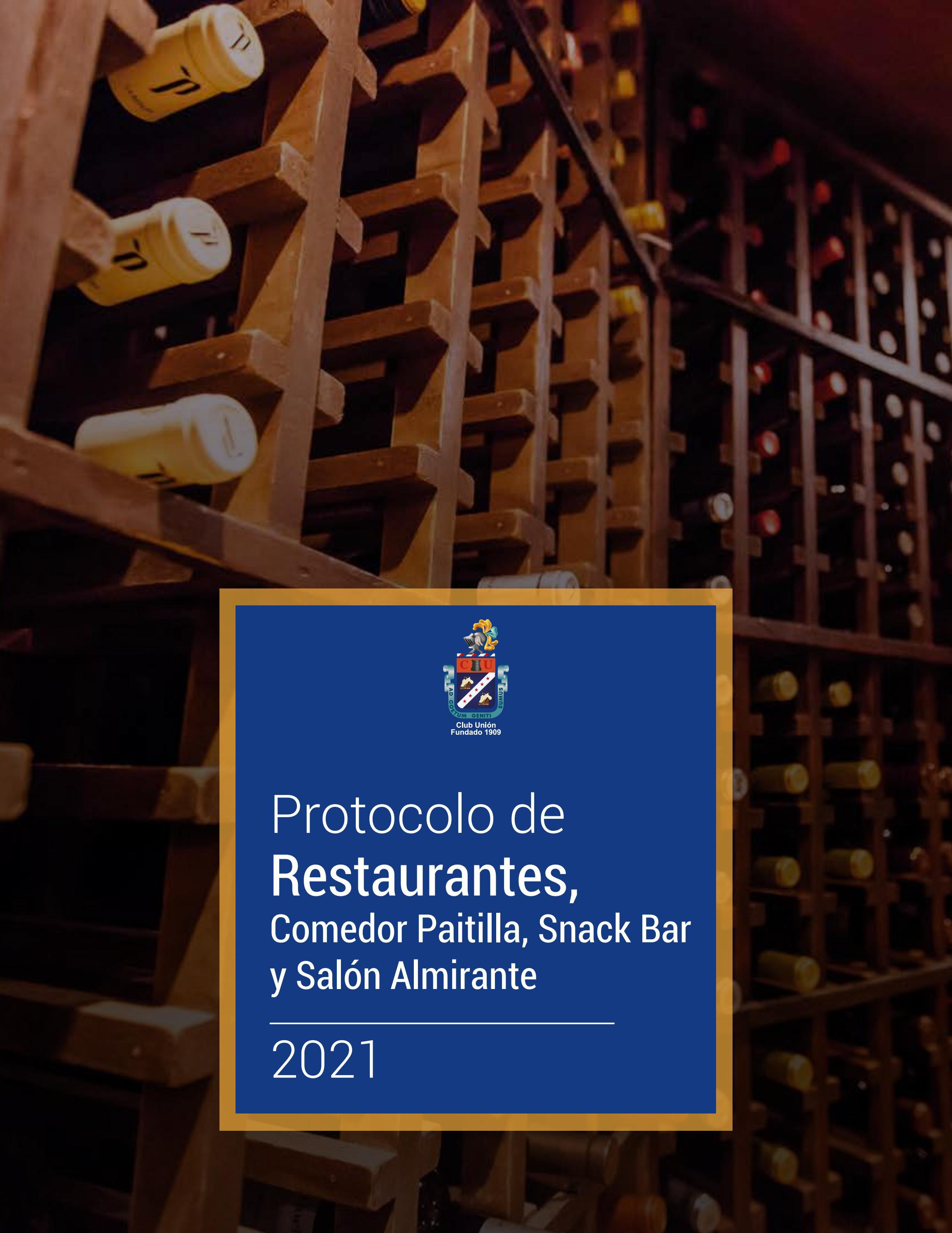 PROTOCOLO RESTAURANTES by Club Unión - Issuu