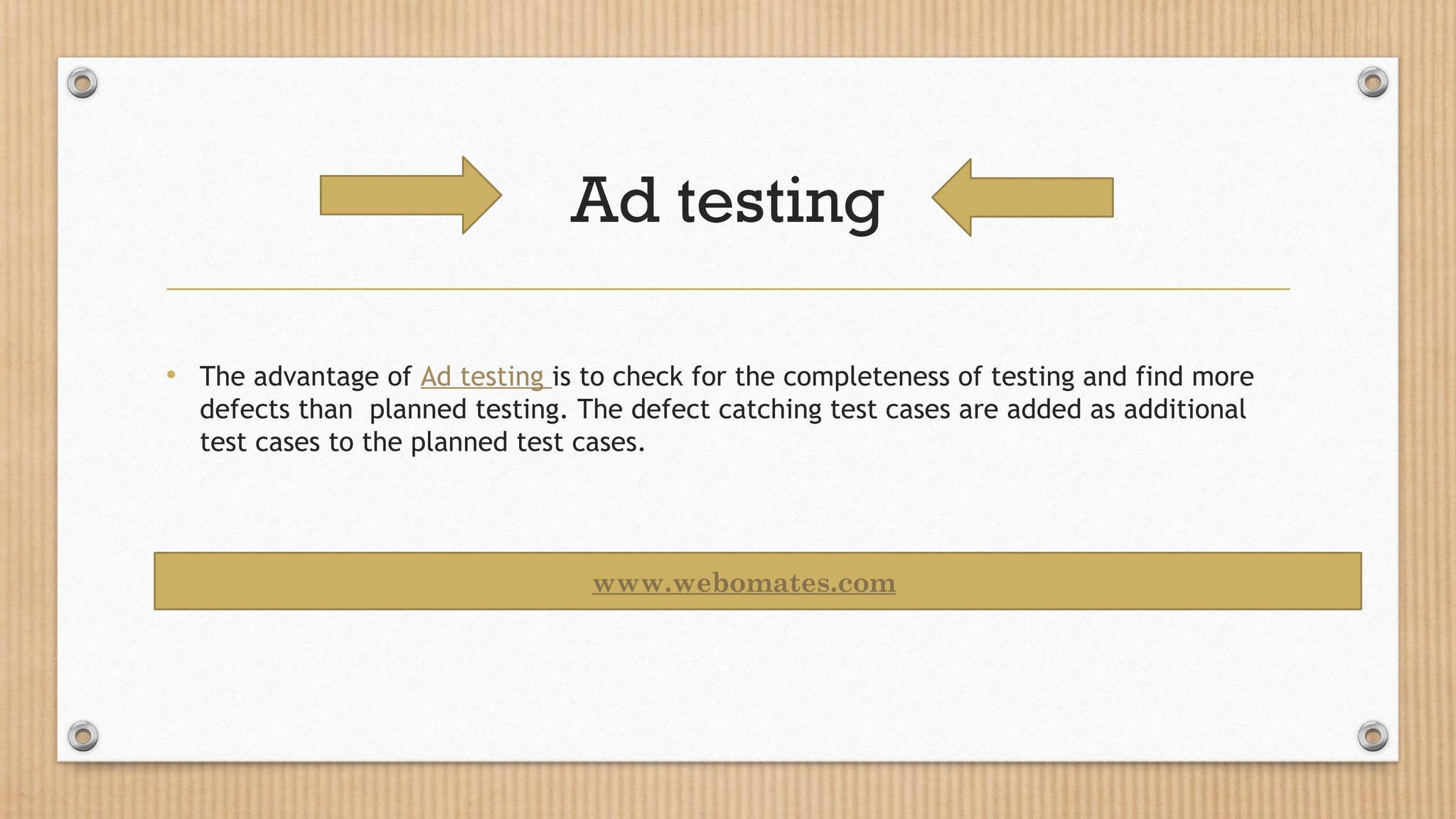 Ad testing by Webomates INC - Issuu