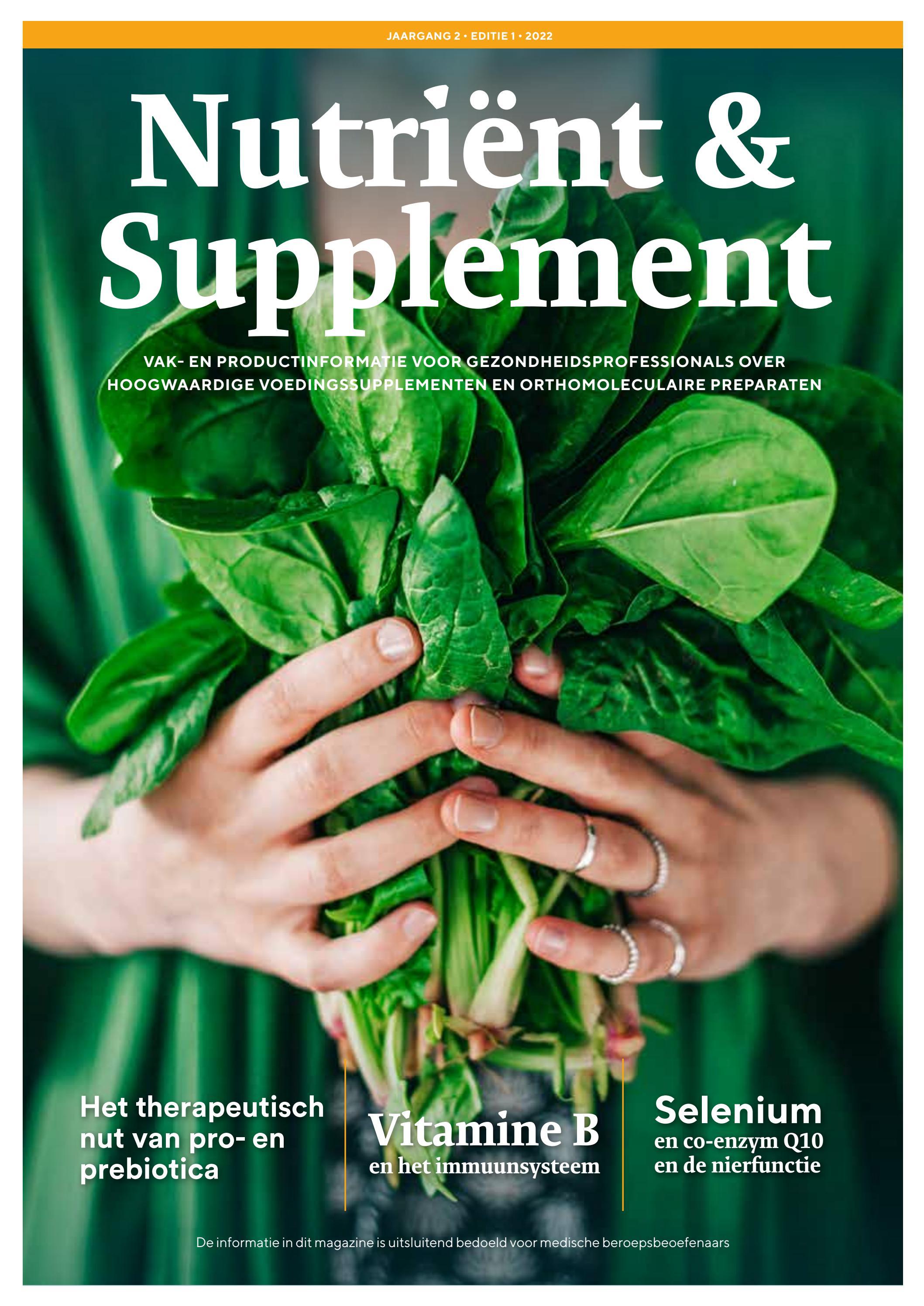 Nutriënt & Supplement Magazine 1-2022 by NutrientenSupplement - Issuu