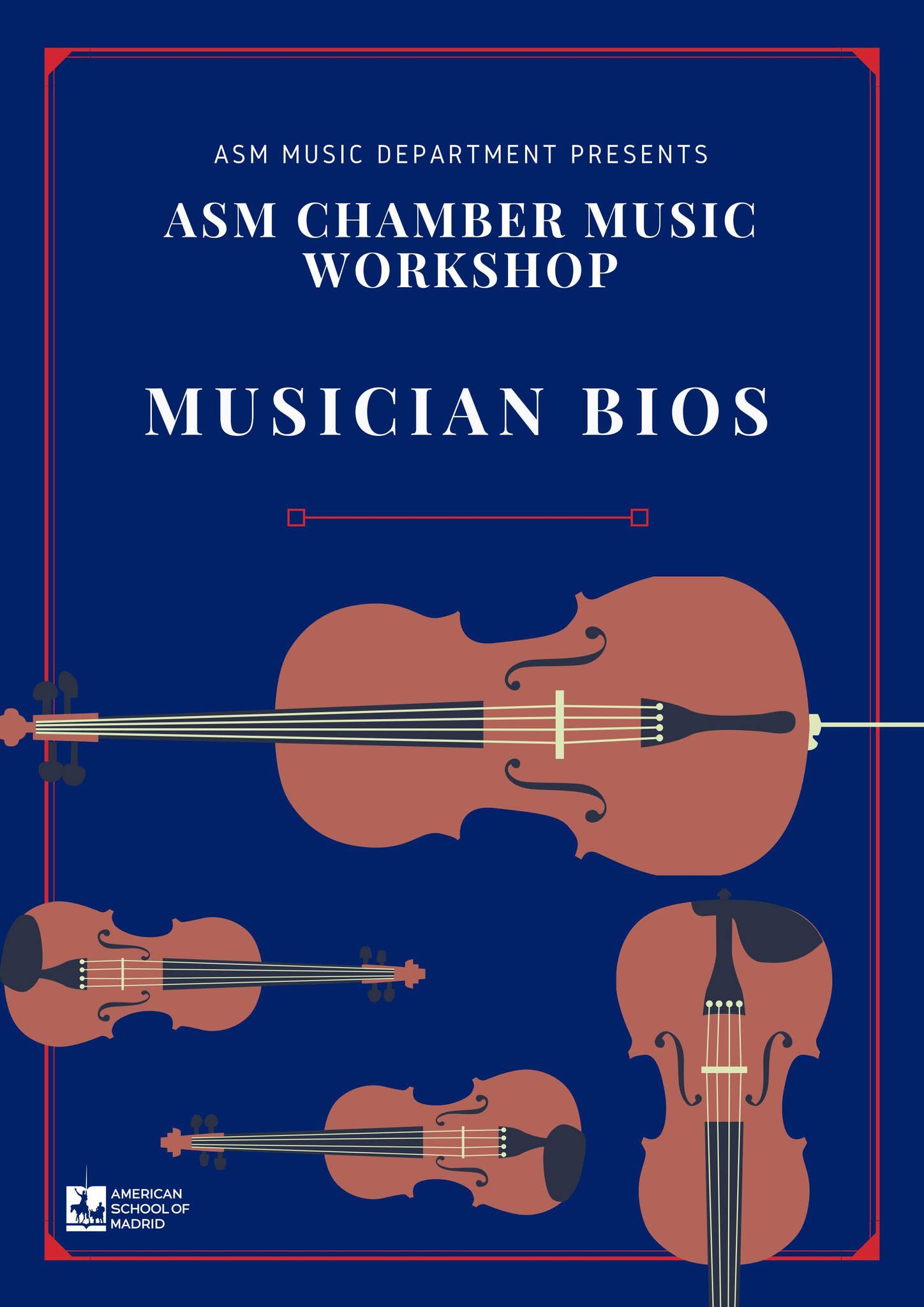 ASM Chamber Music Workshop Bios by American School Of Madrid - Issuu