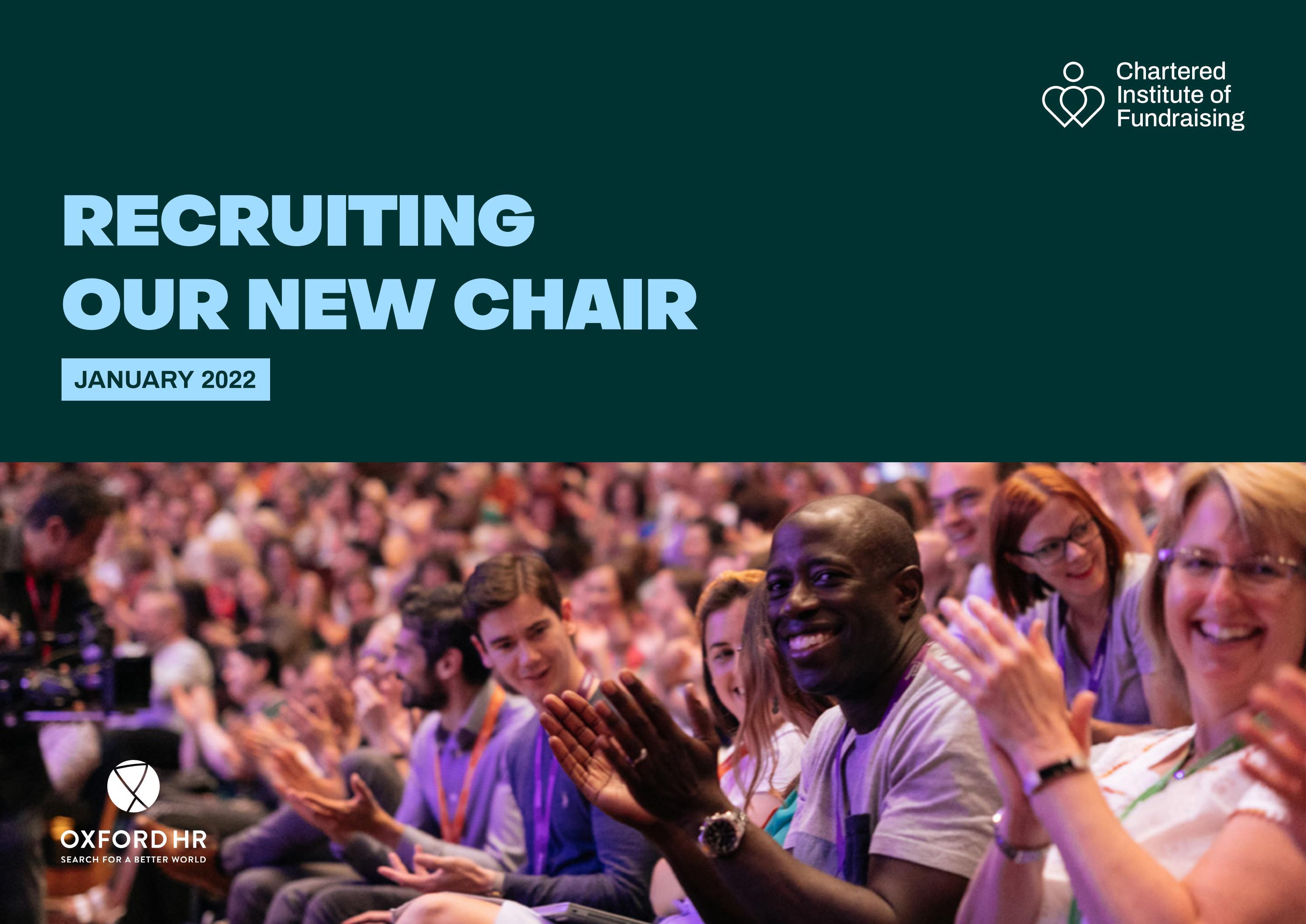 Chartered Institute of Fundraising - Chair by Oxford HR - Issuu