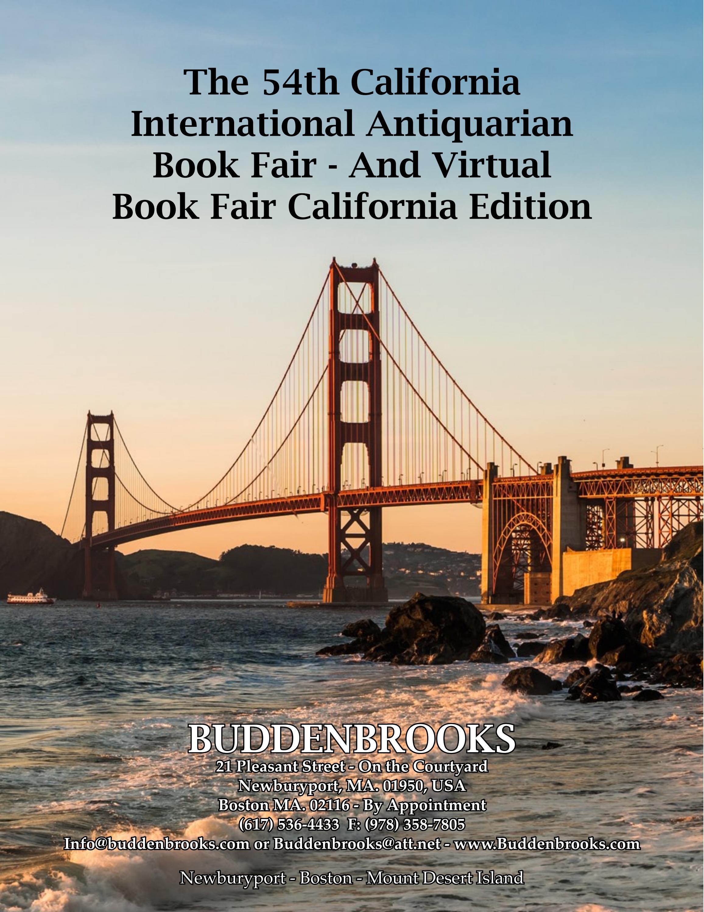 The 54th California International Antiquarian Book Fair 2022 by ...