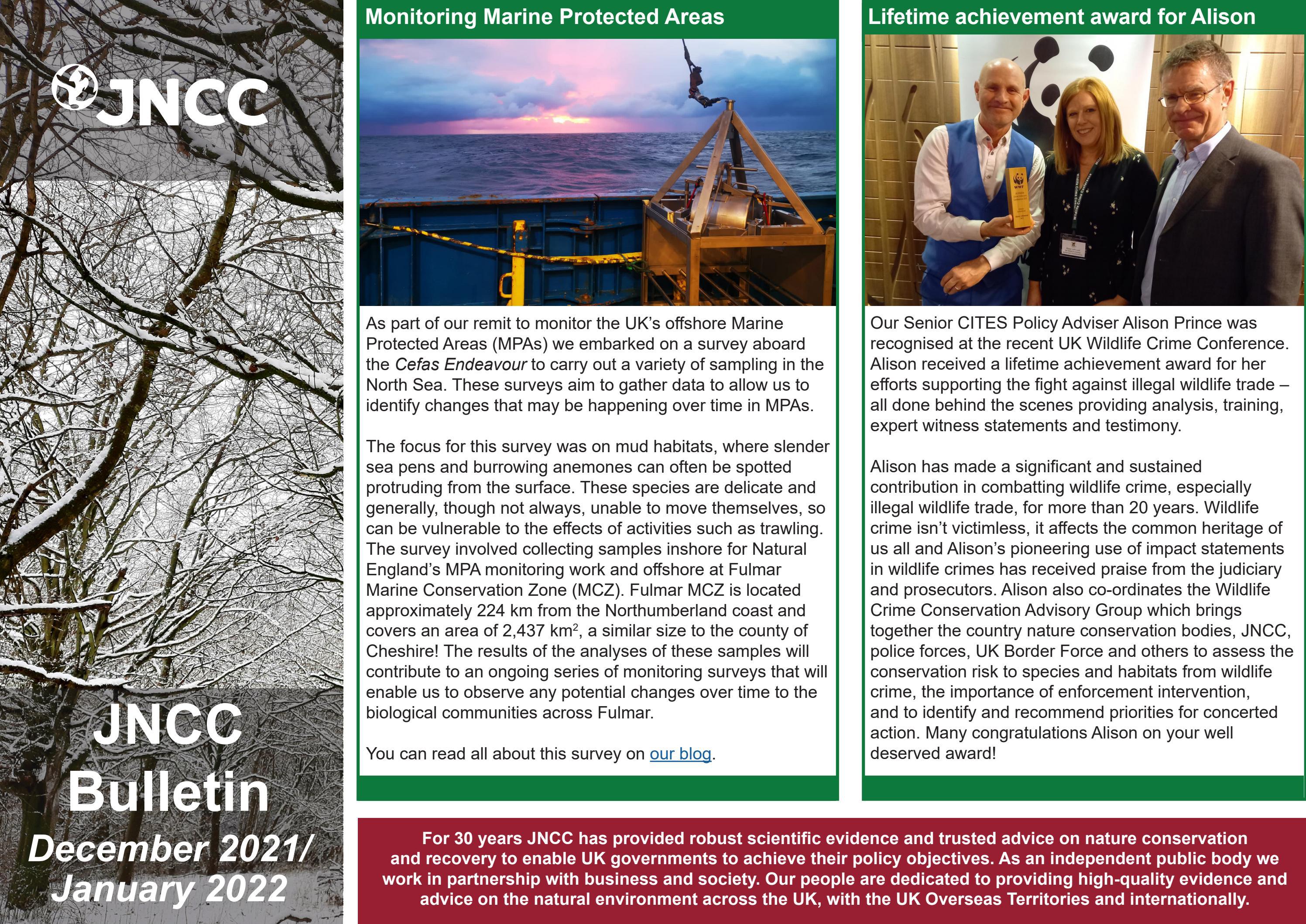 JNCC Bulletin December 2021/January 2022 by jncc_uk - Issuu