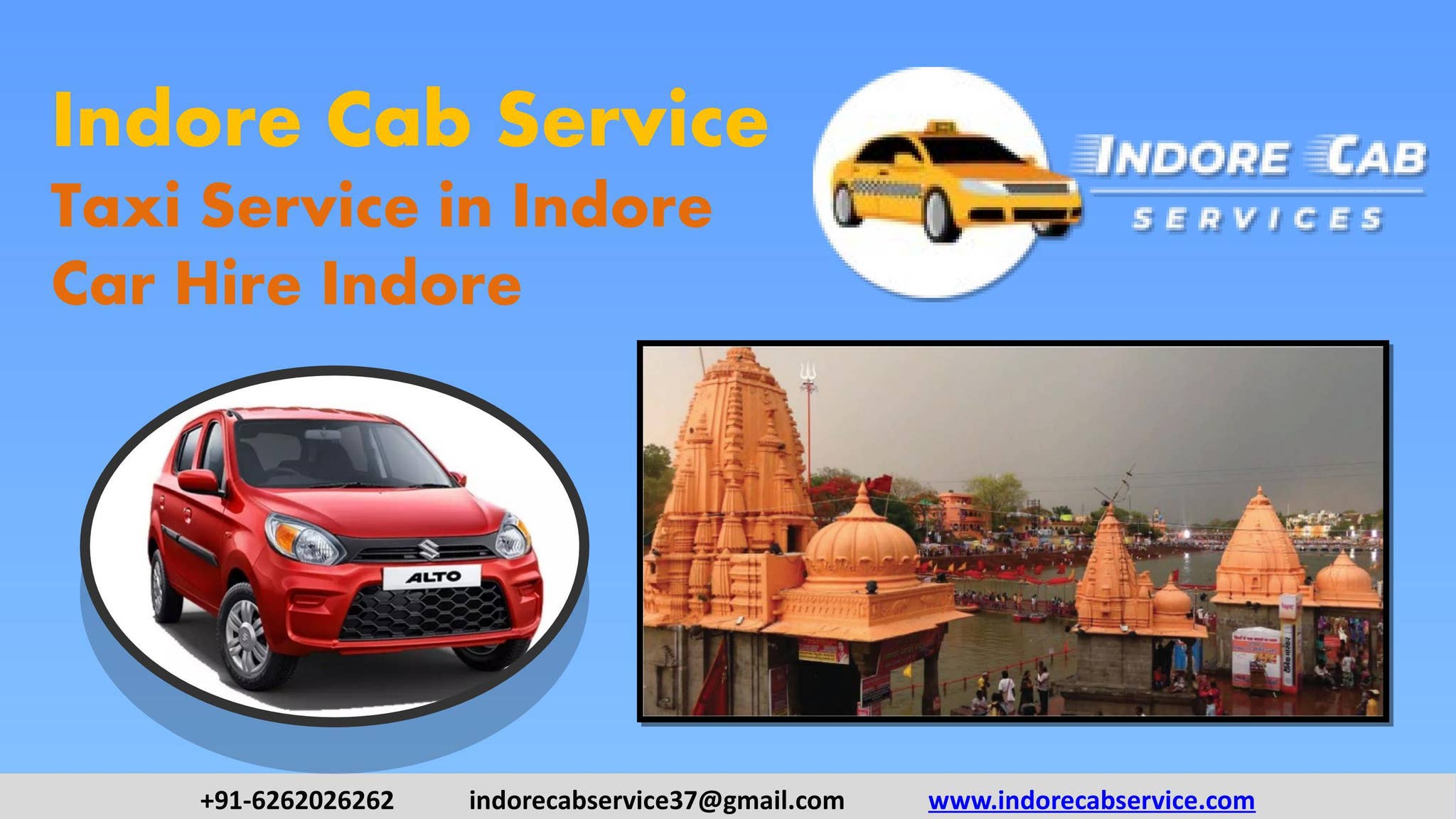 Indore Cab Service - Taxi Service in Indore | Car Hire Indore by ...