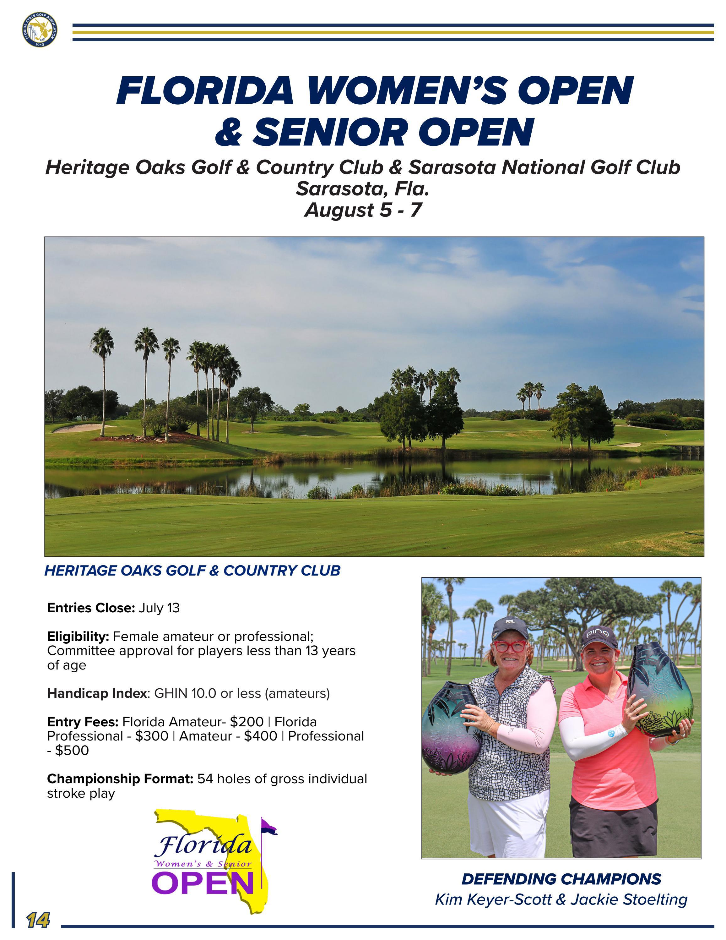 2022 FSGA Season Preview by Florida State Golf Association - Issuu