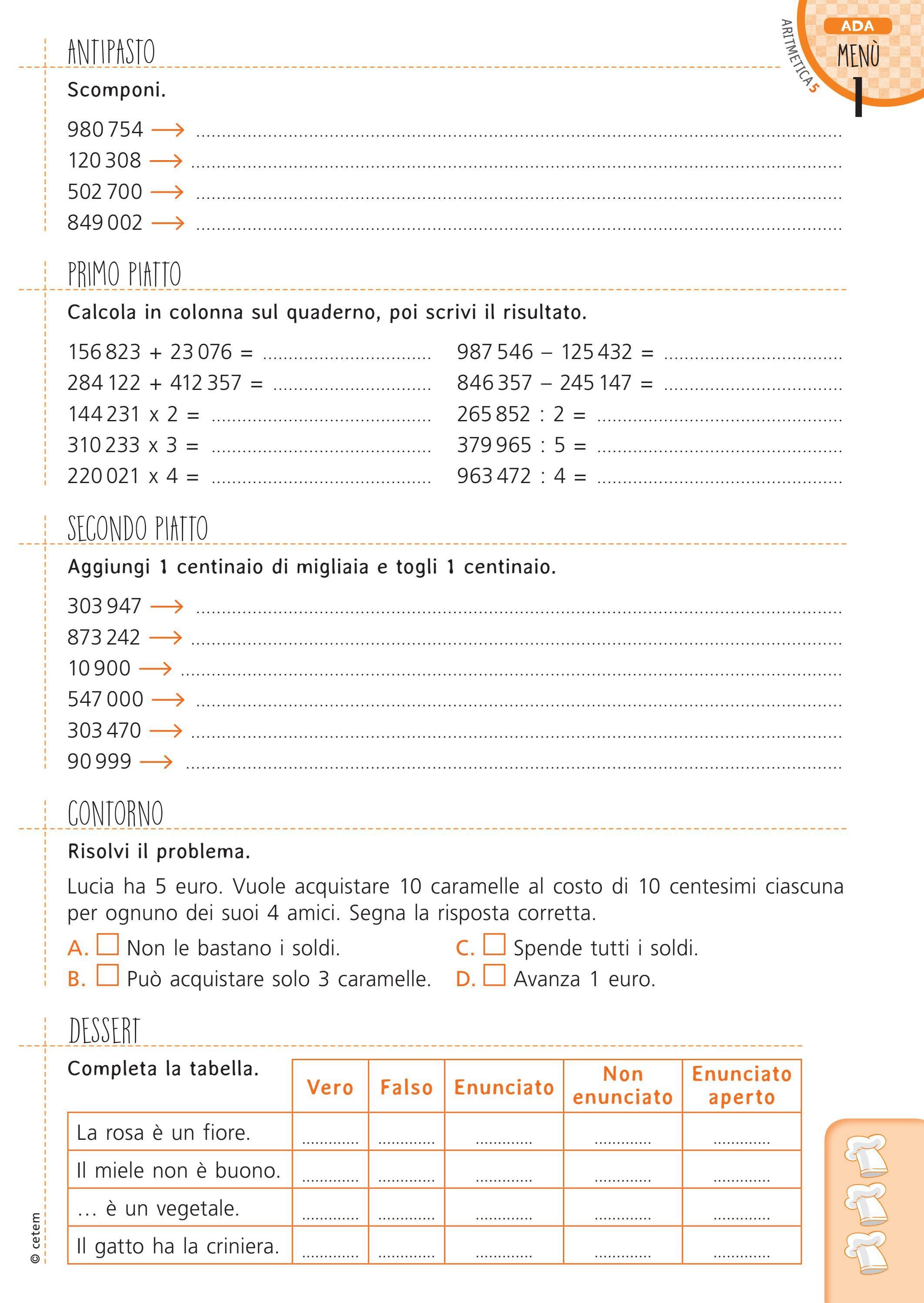 Menù di Matematica-per tutti i gusti-5 by ELI Publishing - Issuu
